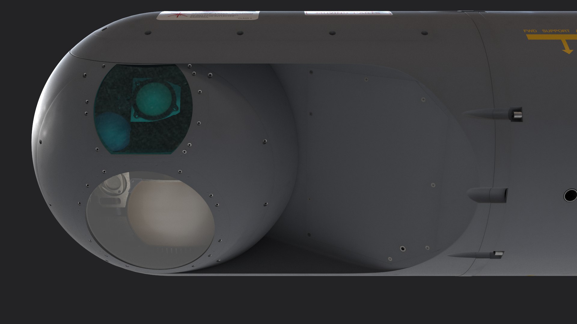 AN/AAQ-28(V) LITENING Model - TurboSquid 1726120