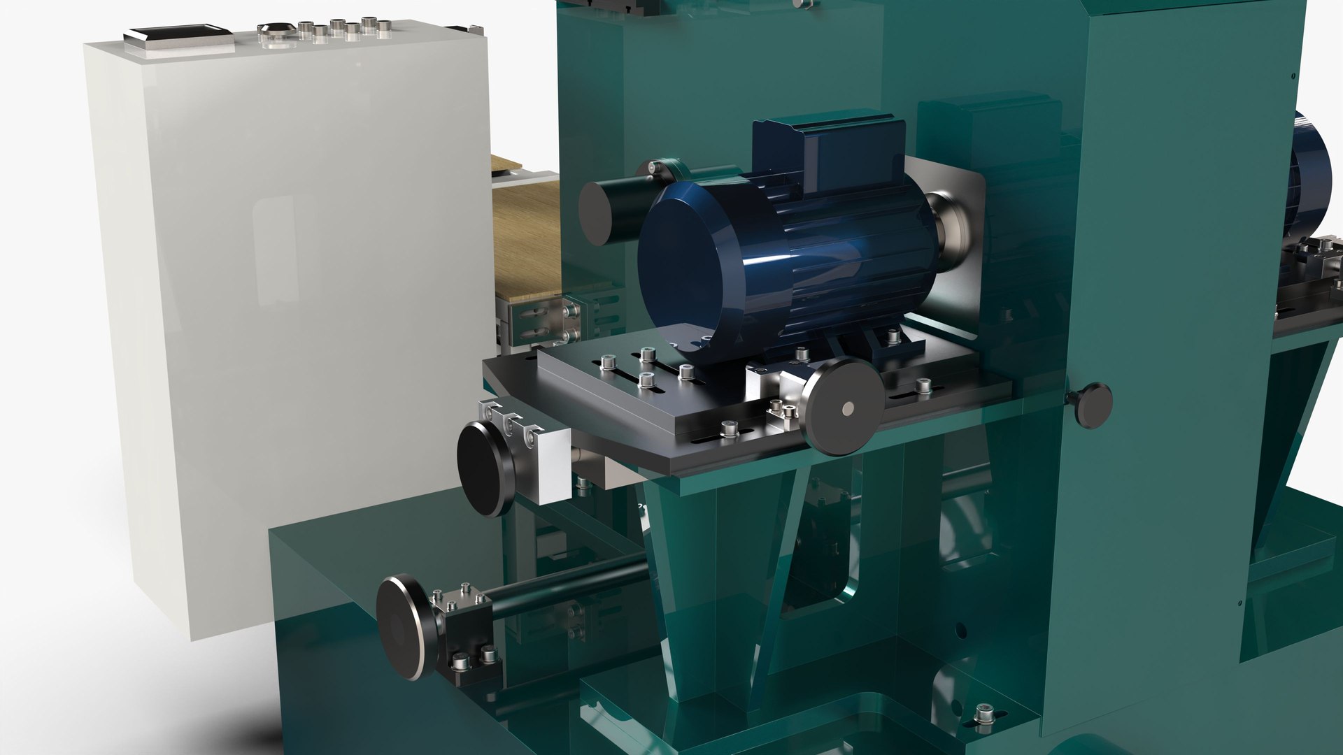 Wood Cutting Machine 3D - TurboSquid 1992788