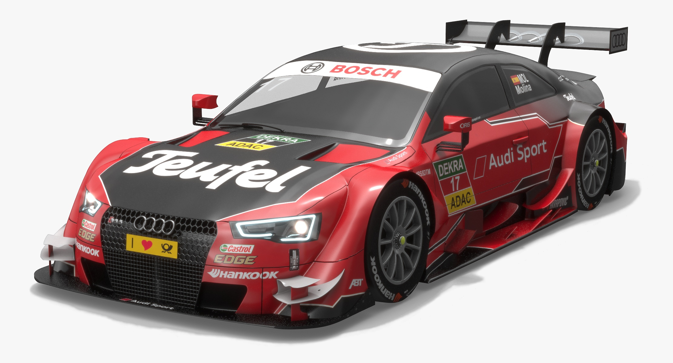 Pack dtm audi cars 3D model - TurboSquid 1240383