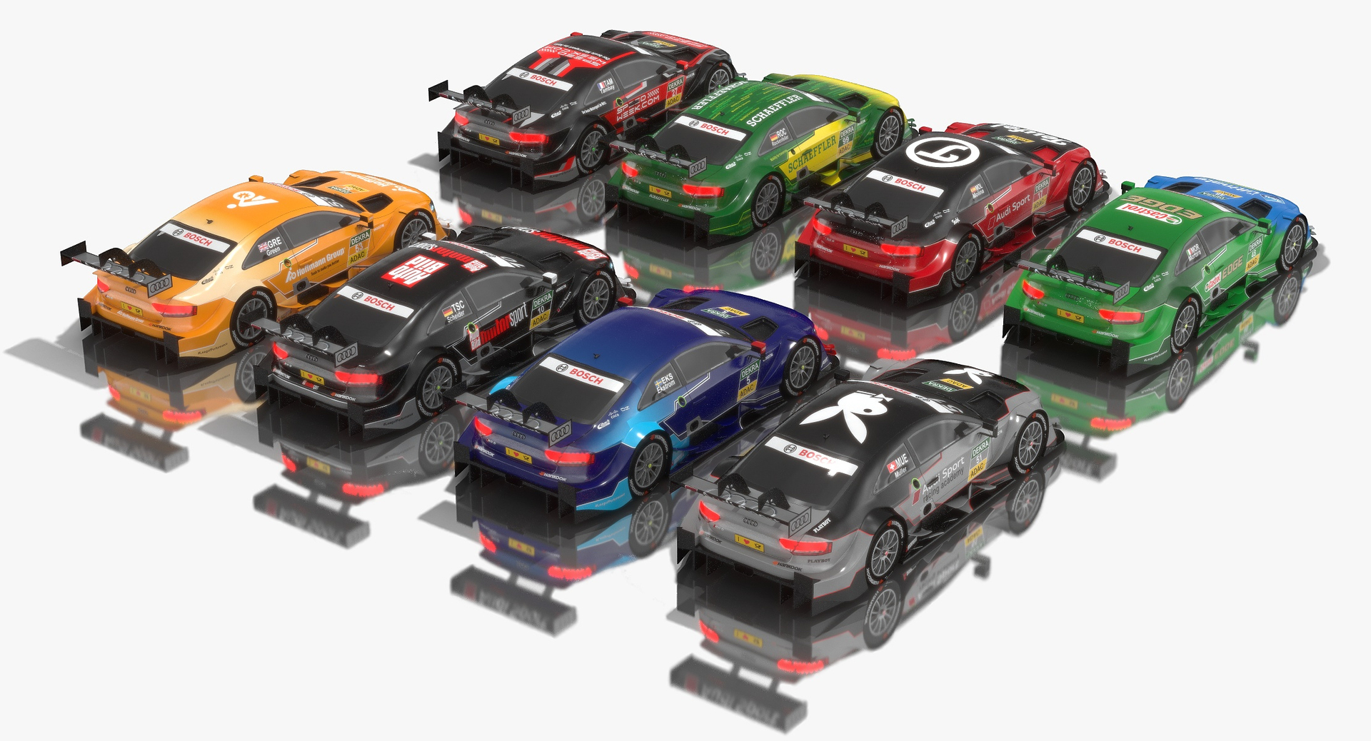 Pack dtm audi cars 3D model - TurboSquid 1240383