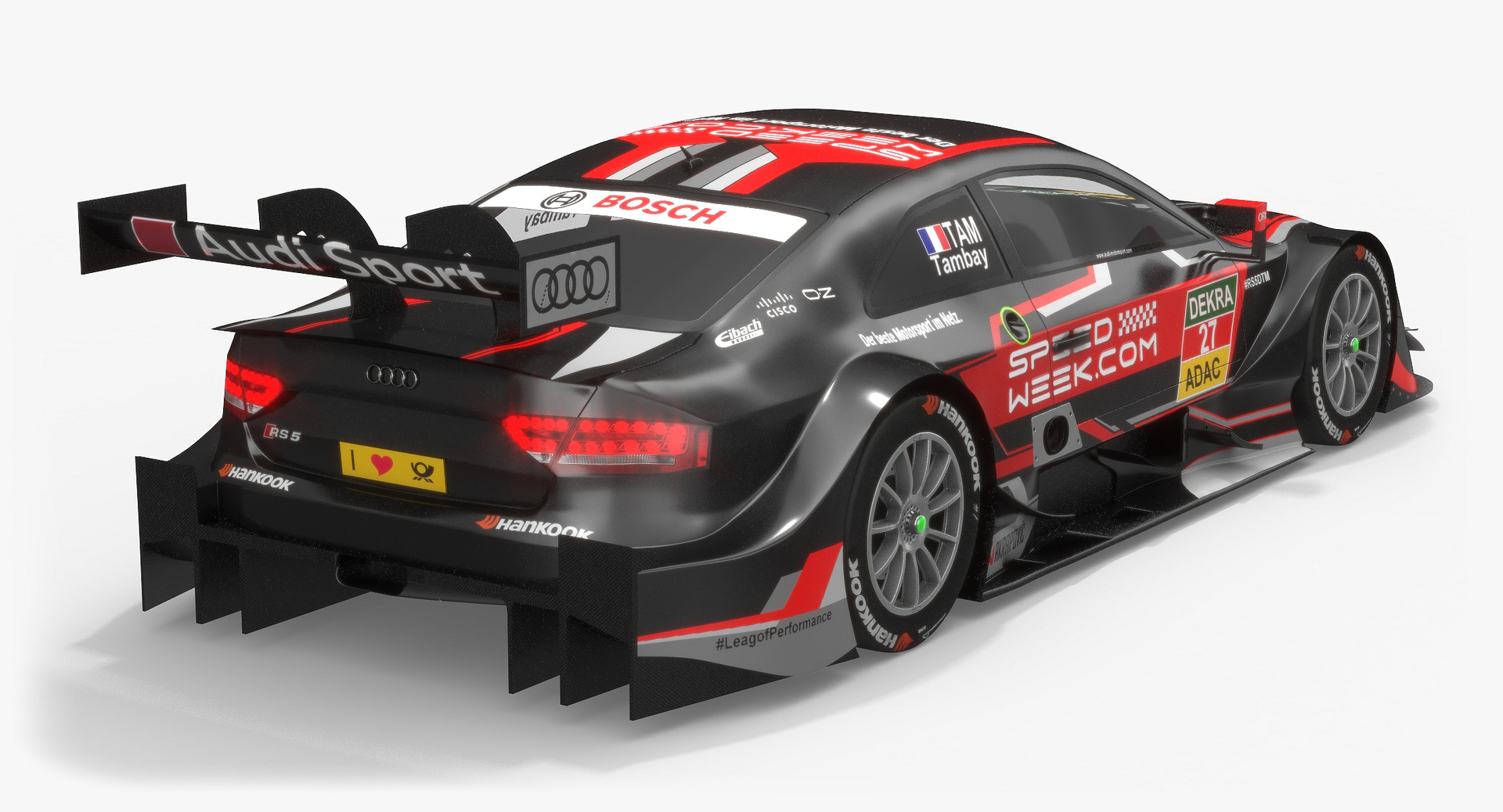 Pack dtm audi cars 3D model - TurboSquid 1240383