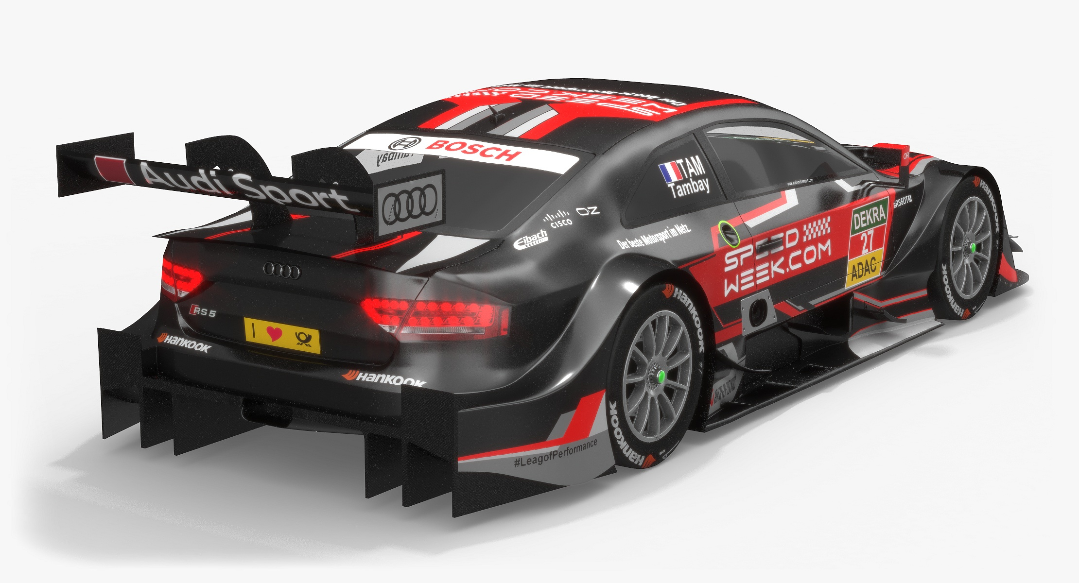 Pack dtm audi cars 3D model - TurboSquid 1240383