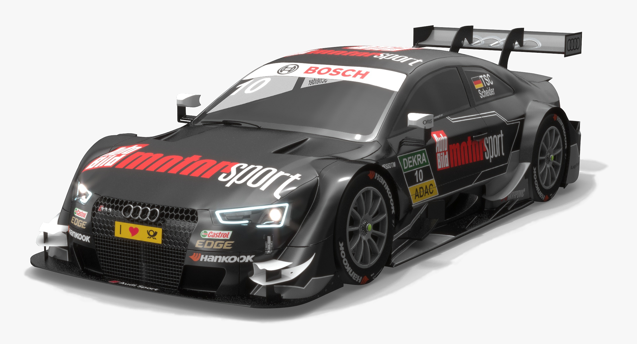 Pack dtm audi cars 3D model - TurboSquid 1240383