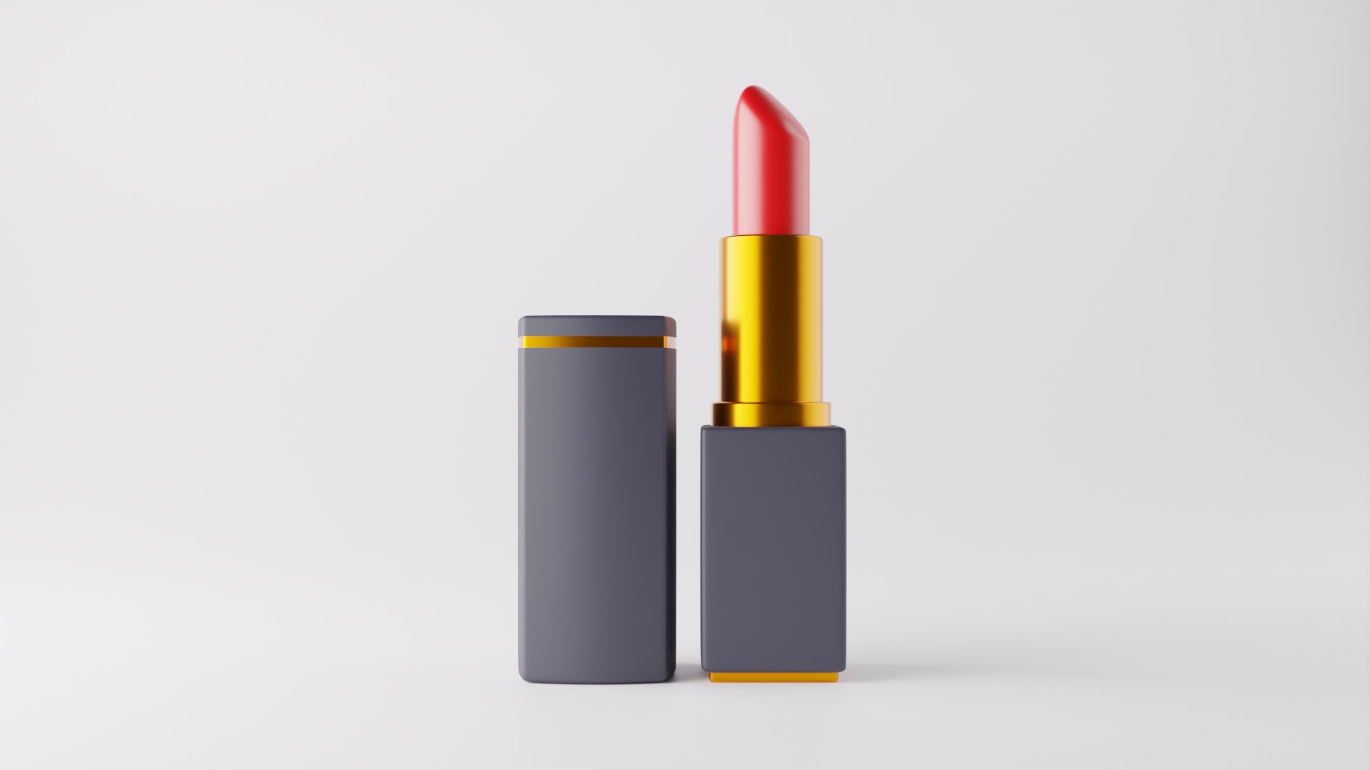 Elegant Lipstick 3D Model - Photorealistic Beauty For Your Renders ...
