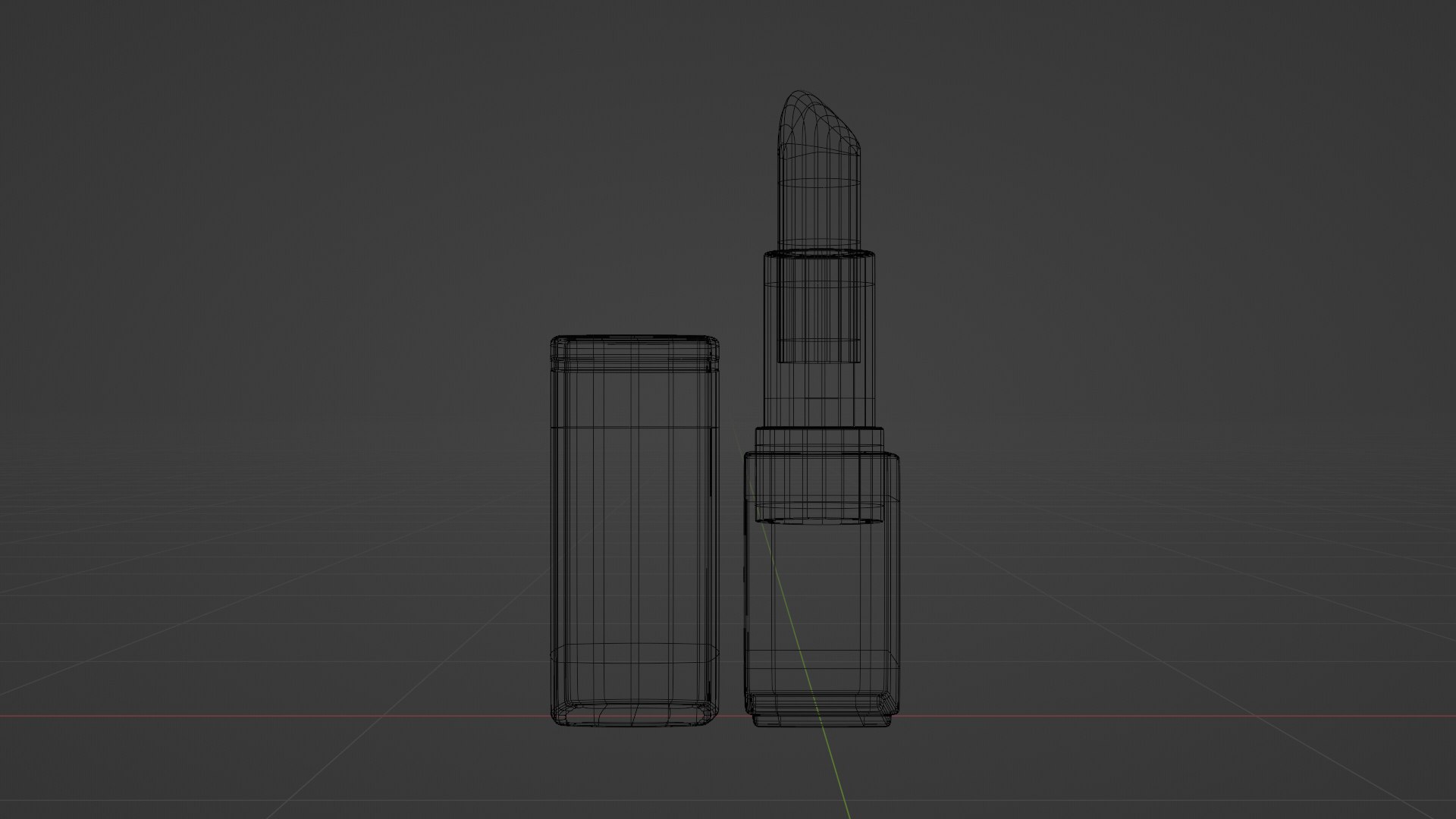 Elegant Lipstick 3D Model - Photorealistic Beauty For Your Renders ...