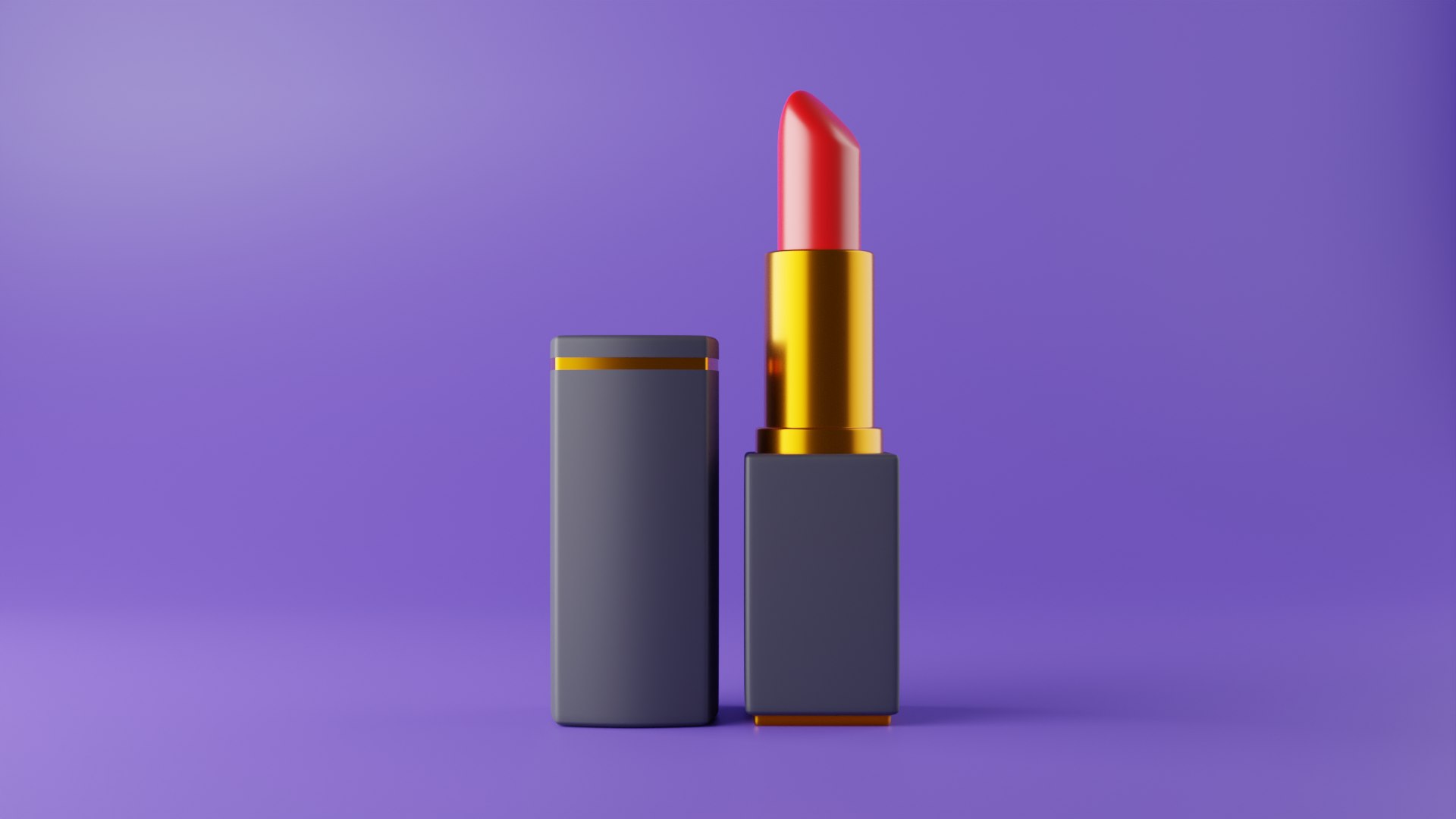 Elegant Lipstick 3D Model - Photorealistic Beauty For Your Renders ...