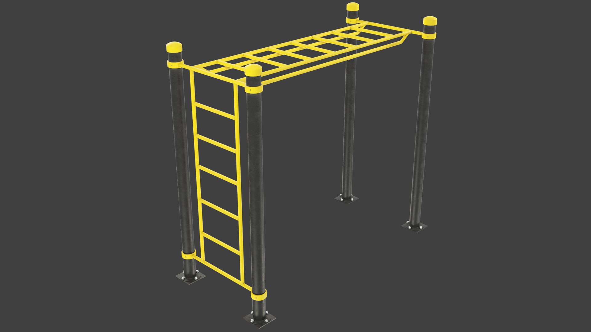 Monkey Bars V1 3D - TurboSquid 2085343