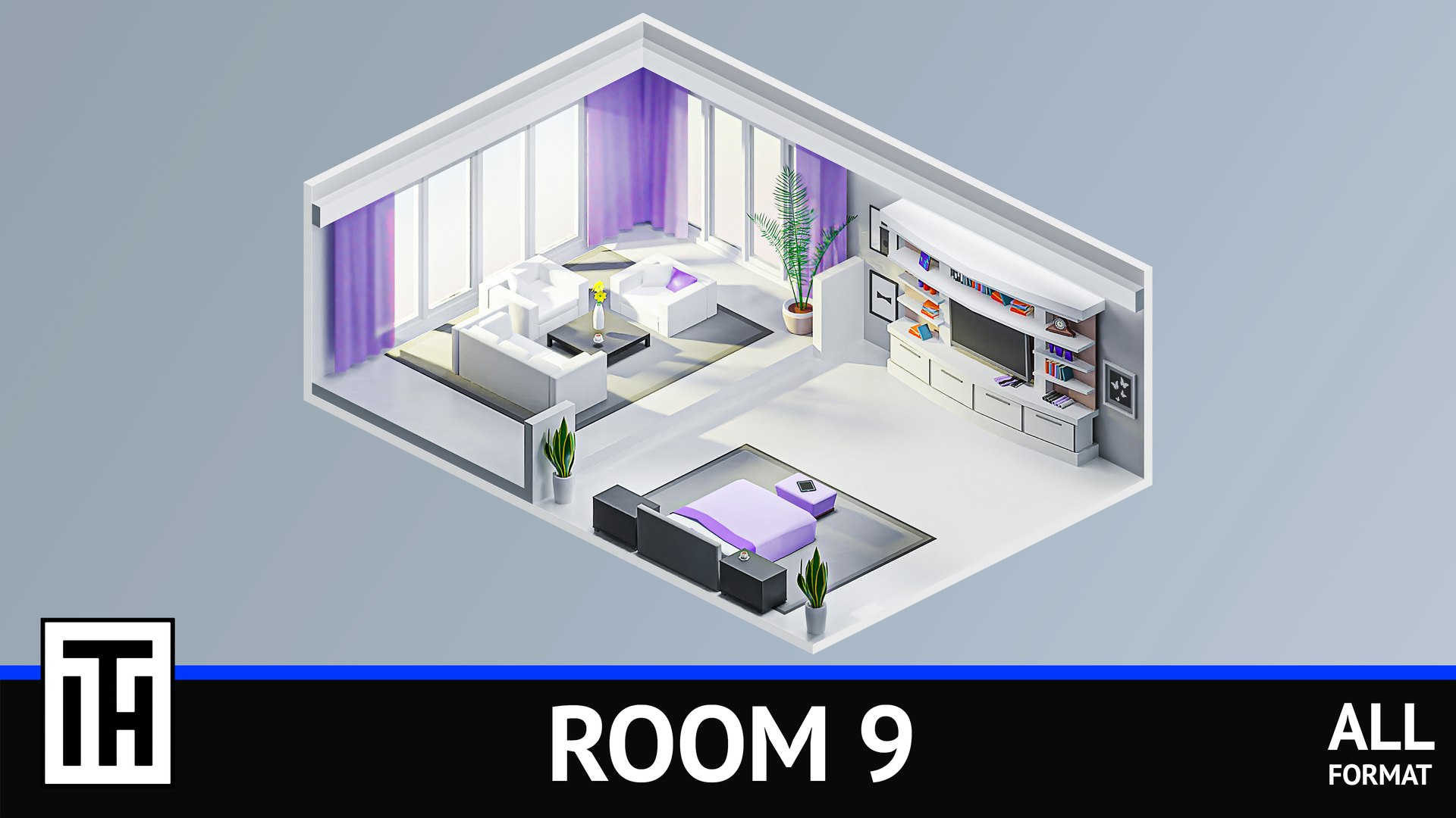 3D model Room 9 - TurboSquid 2137643