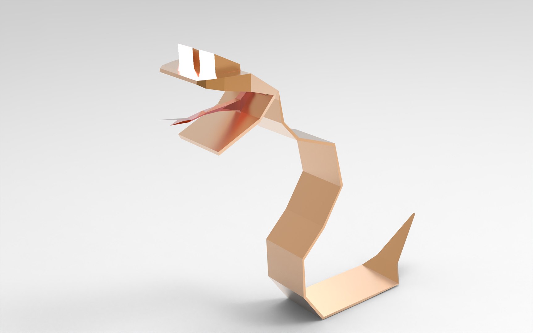 3D Flat Snake Model - TurboSquid 2025326