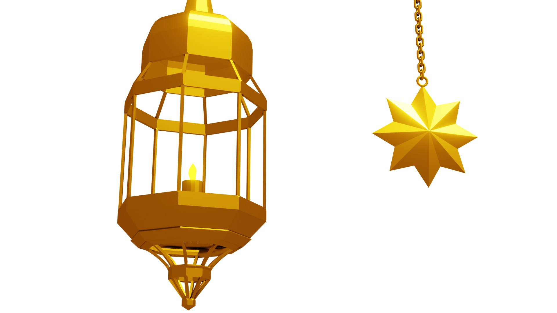 3D Model Ramadan Ornament - TurboSquid 2057474