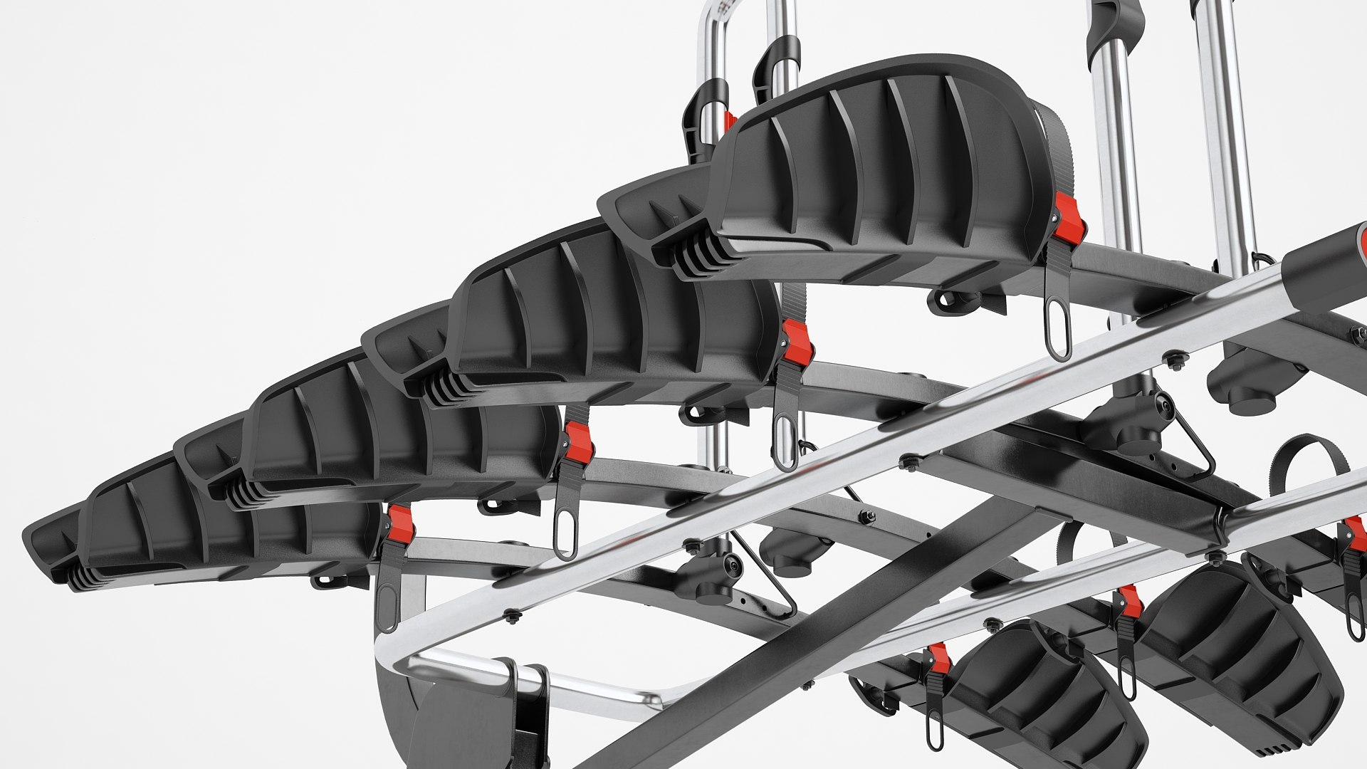 4 Bike Platform Hitch Rack 02 3D Model - TurboSquid 1807652