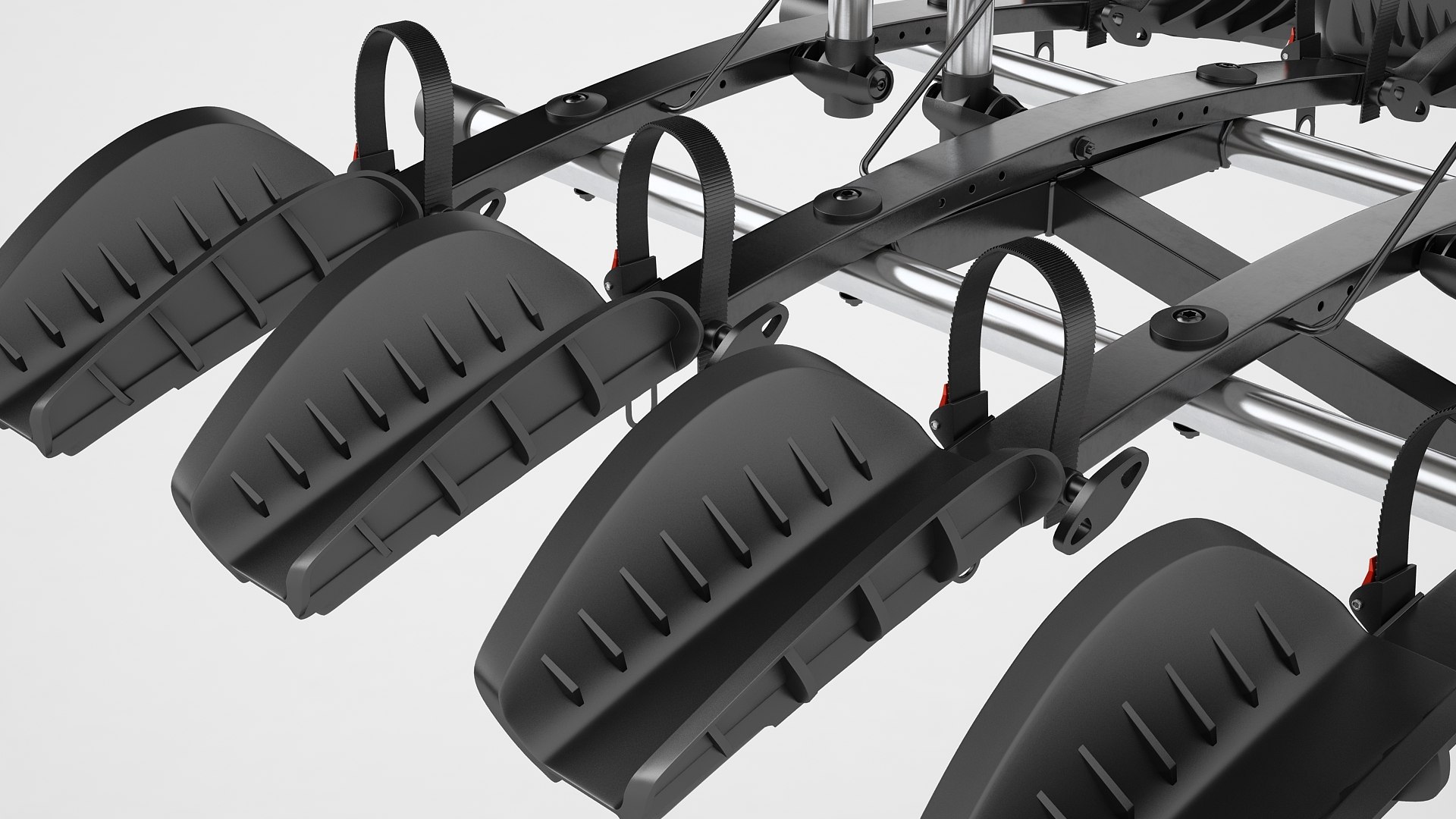 4 Bike Platform Hitch Rack 02 3D model - TurboSquid 1807652