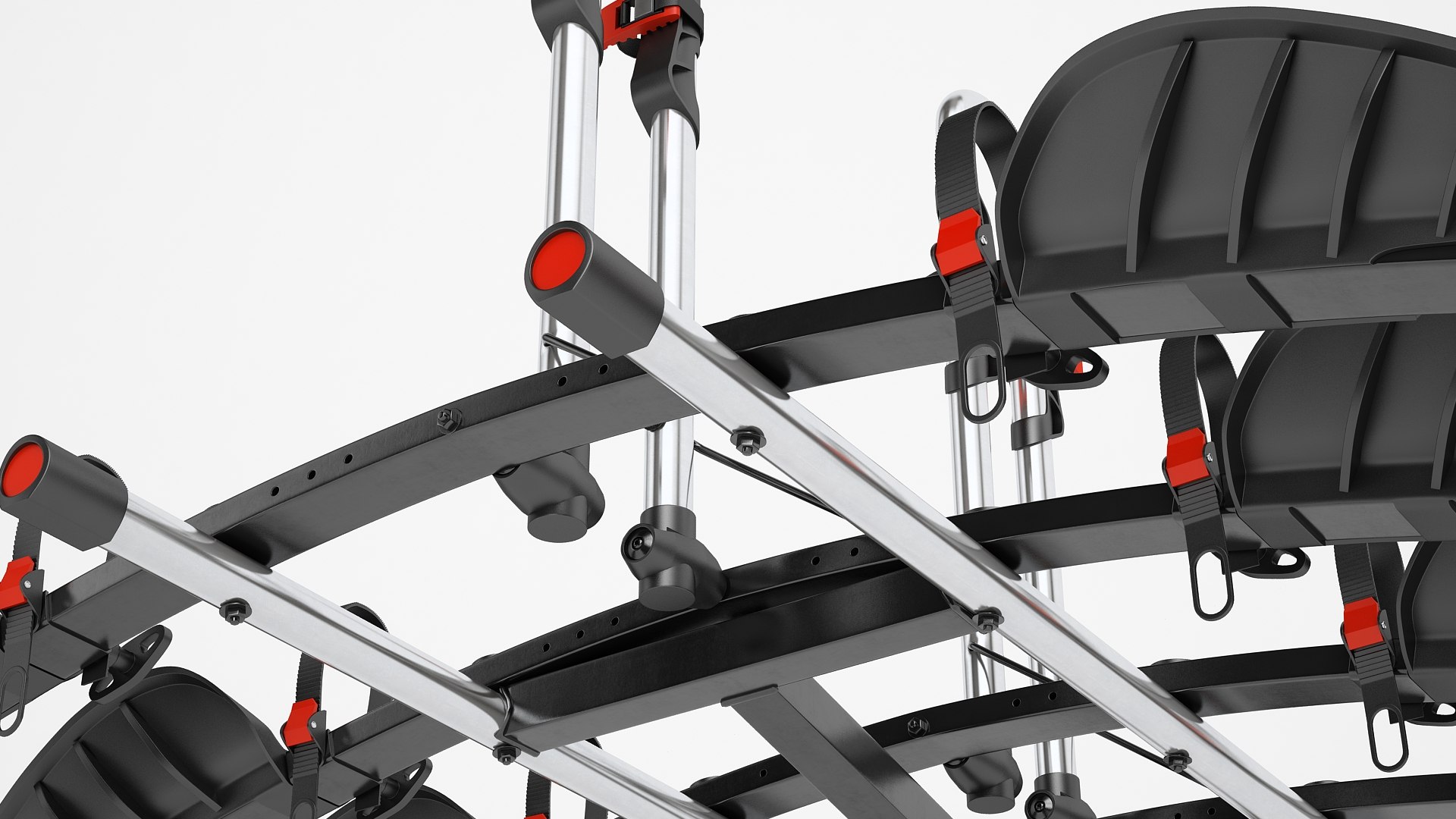 4 Bike Platform Hitch Rack 02 3D model - TurboSquid 1807652