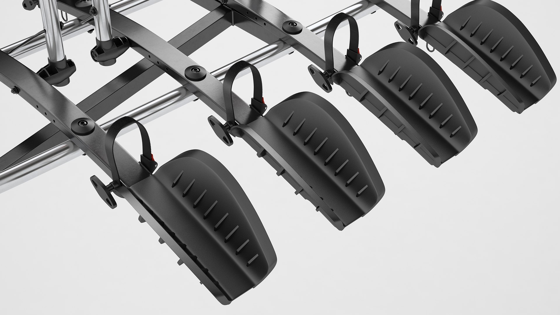 4 Bike Platform Hitch Rack 02 3D Model - TurboSquid 1807652