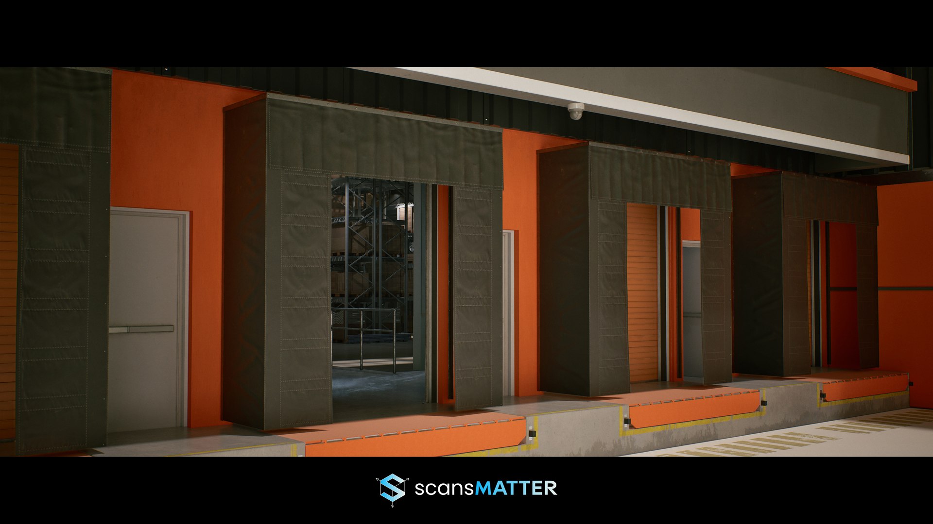 Warehouse Environment Real-Time UE5 Environment 3D Model - TurboSquid ...
