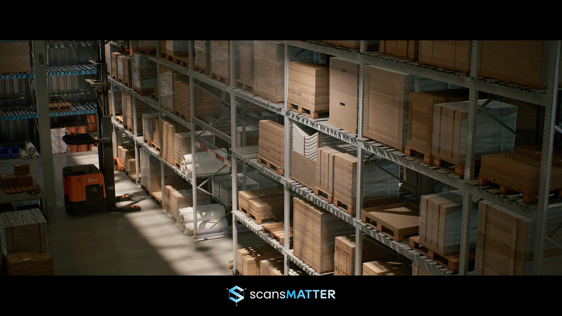 Warehouse Environment Real-Time UE5 Environment 3D Model - TurboSquid ...