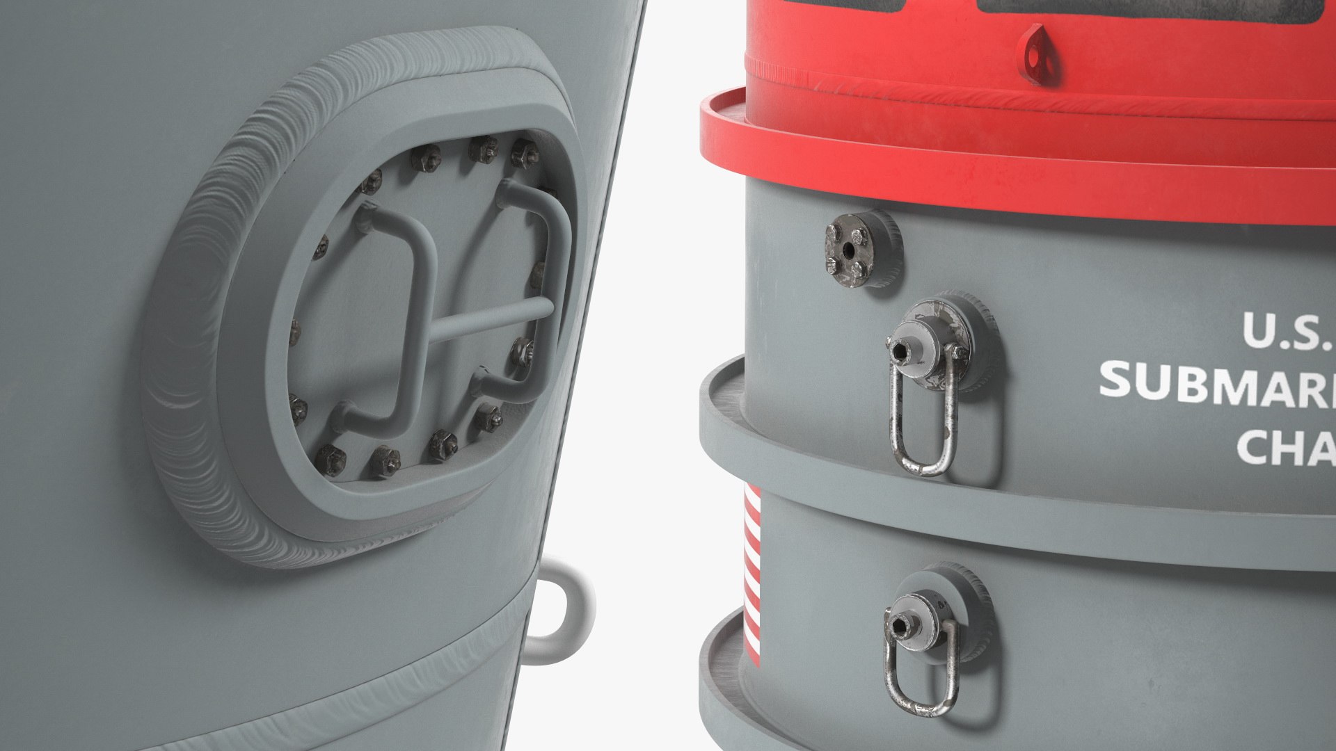 3D Submarine Rescue Chamber - TurboSquid 1933660