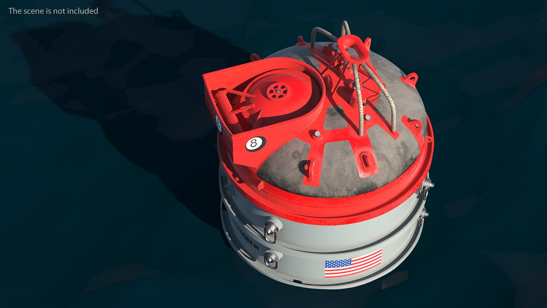 3D Submarine Rescue Chamber - TurboSquid 1933660