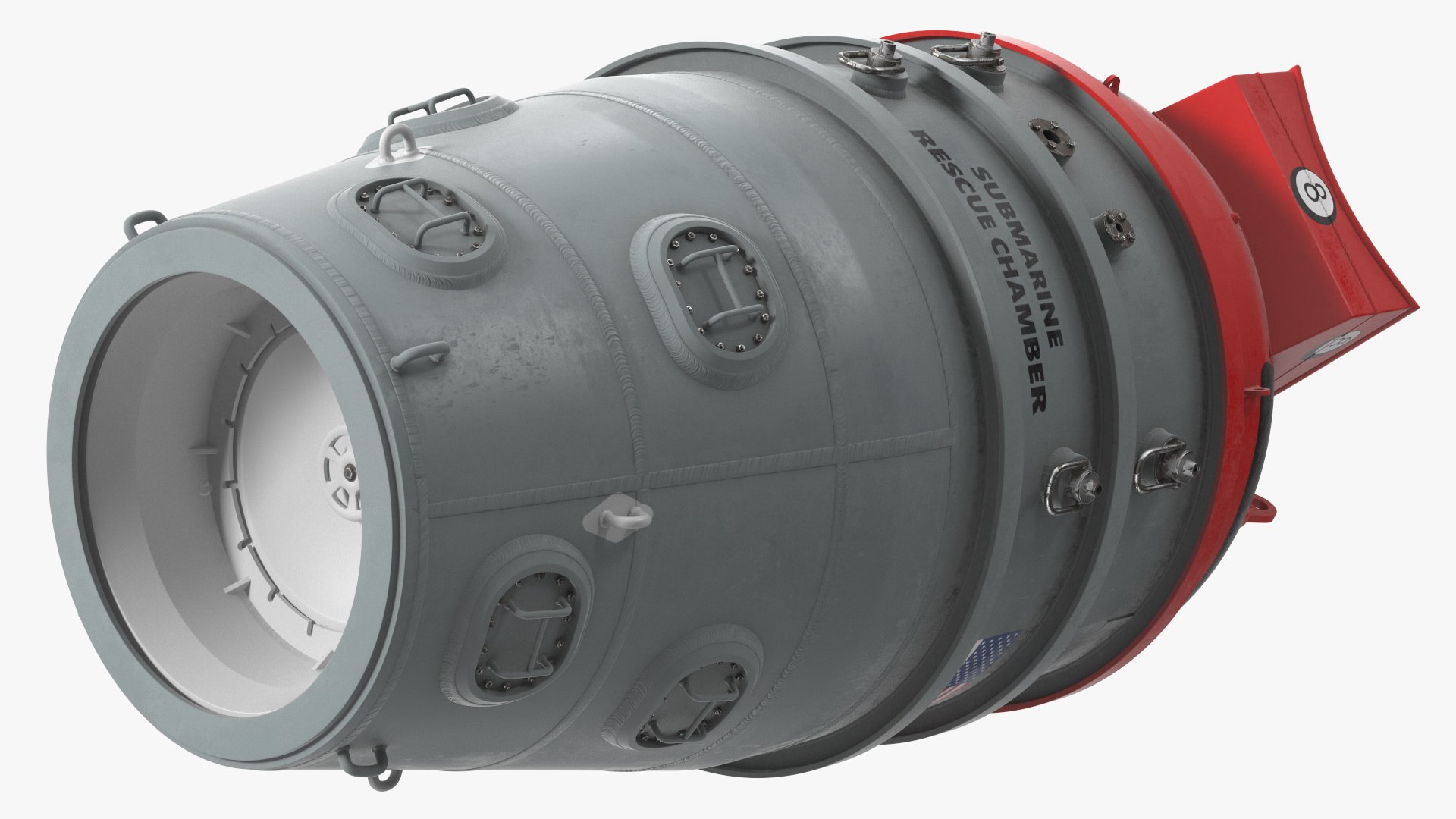 3D Submarine Rescue Chamber - TurboSquid 1933660