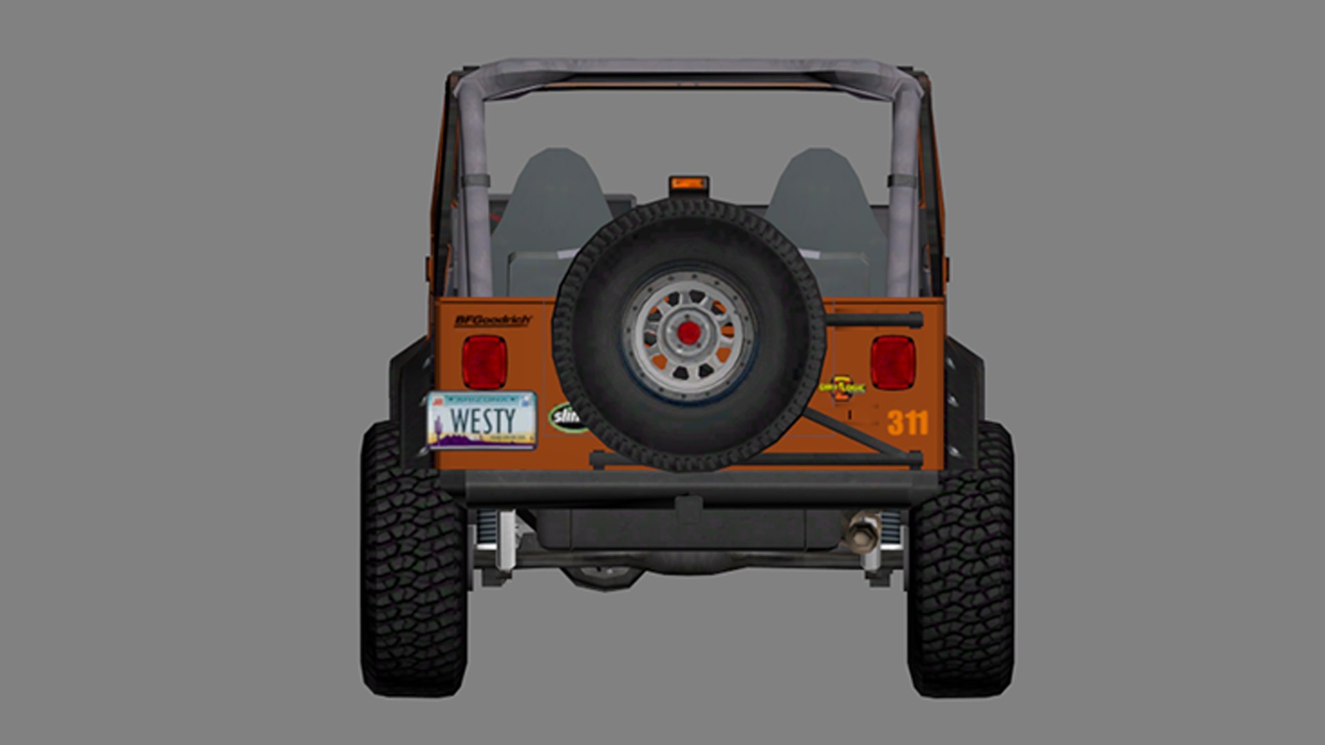 3D MudRoad-017-Offroad Sport Car II Western-Racing-Team-4x4 Car-3D Low ...