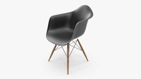 3d model pascal plastic chair