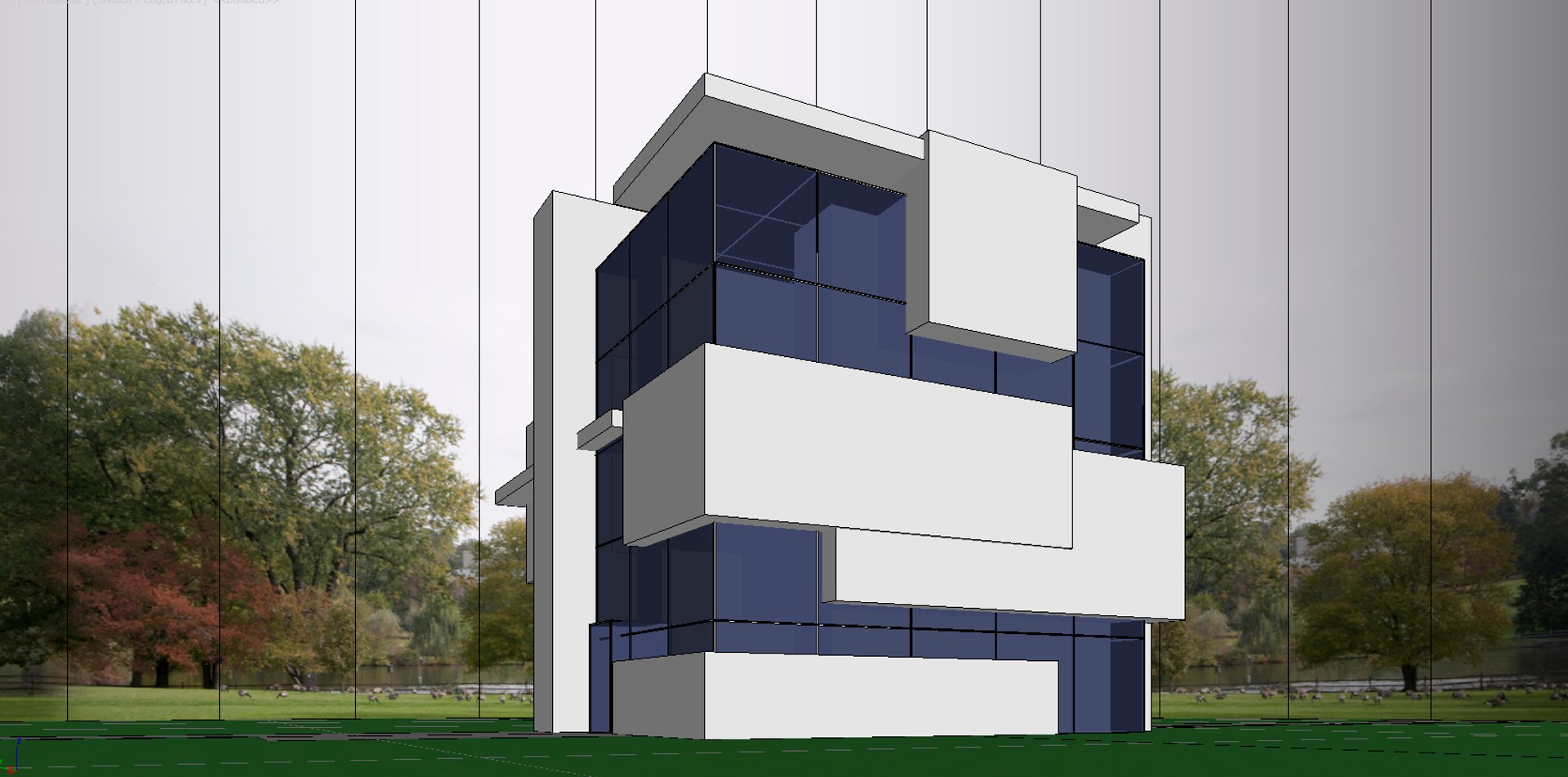 Modern house model - TurboSquid 1212627