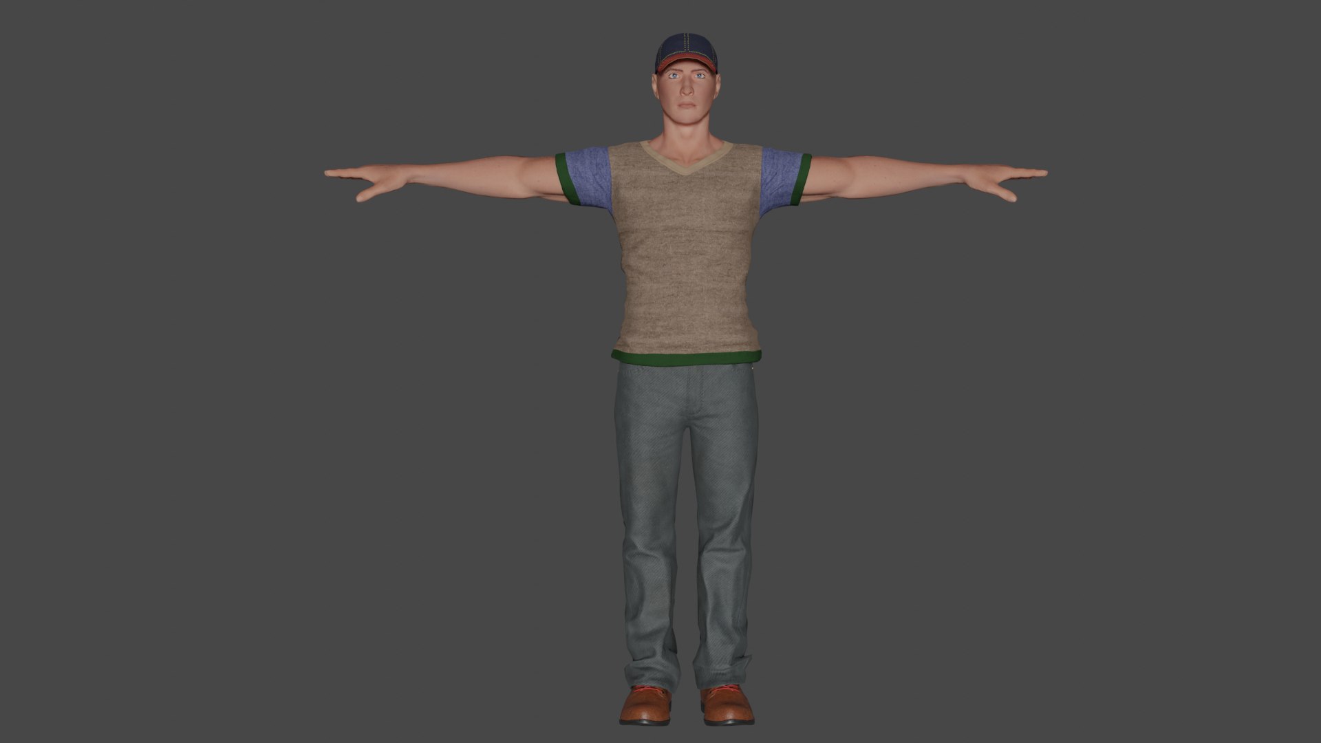 Man Low-poly Ready Games 3D Model - TurboSquid 1560697
