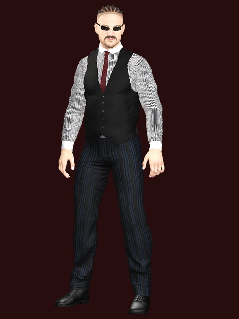 3D Realistic Rigged Mafia Don Man Character 3D Model - TurboSquid 2227980