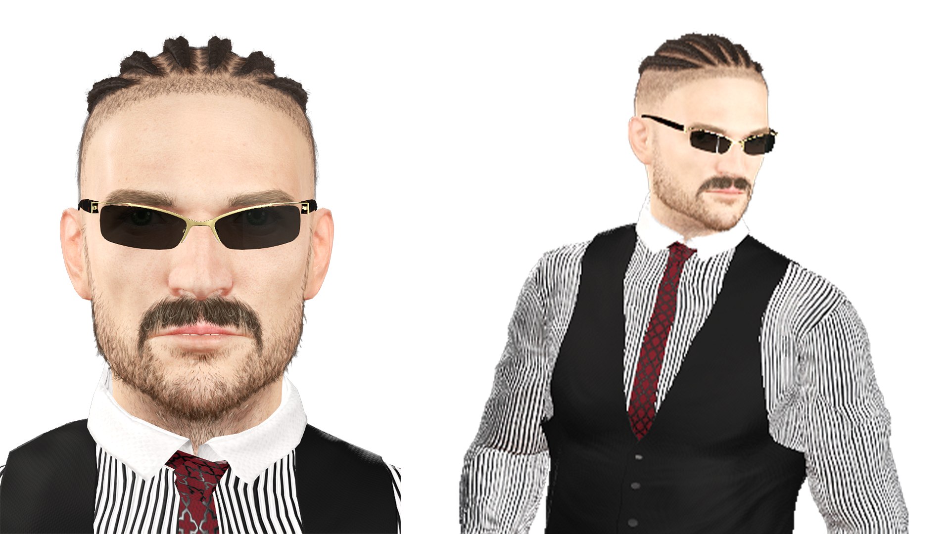 3D Realistic Rigged Mafia Don Man Character 3D Model - TurboSquid 2227980
