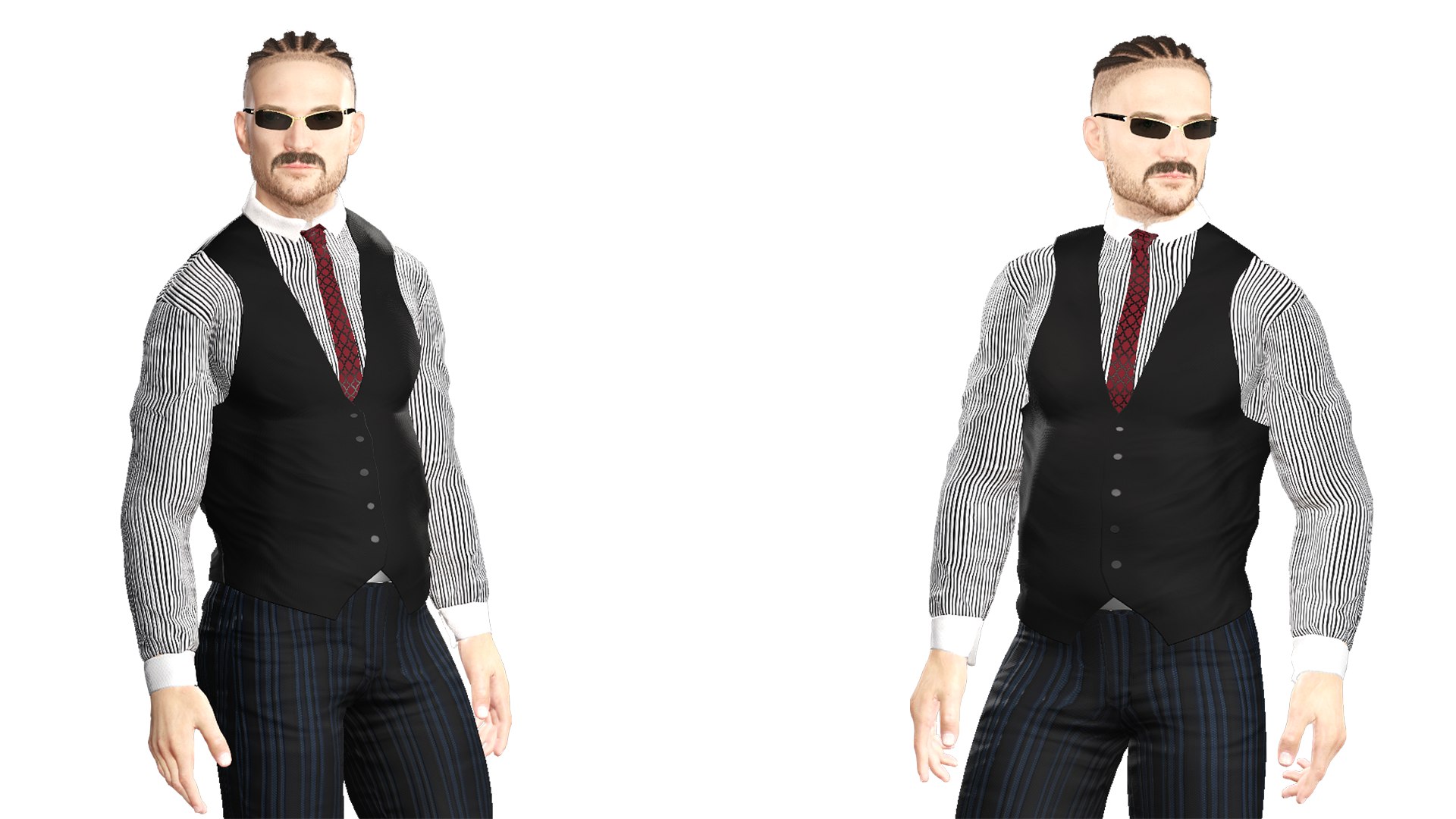 3D Realistic Rigged Mafia Don Man Character 3D Model - TurboSquid 2227980