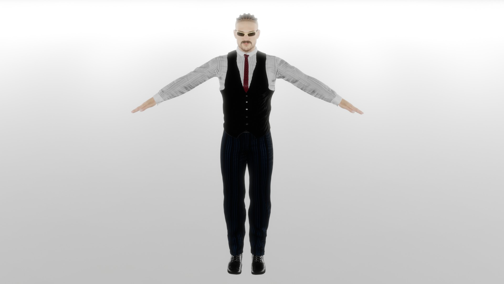 3D Realistic Rigged Mafia Don Man Character 3D Model - TurboSquid 2227980