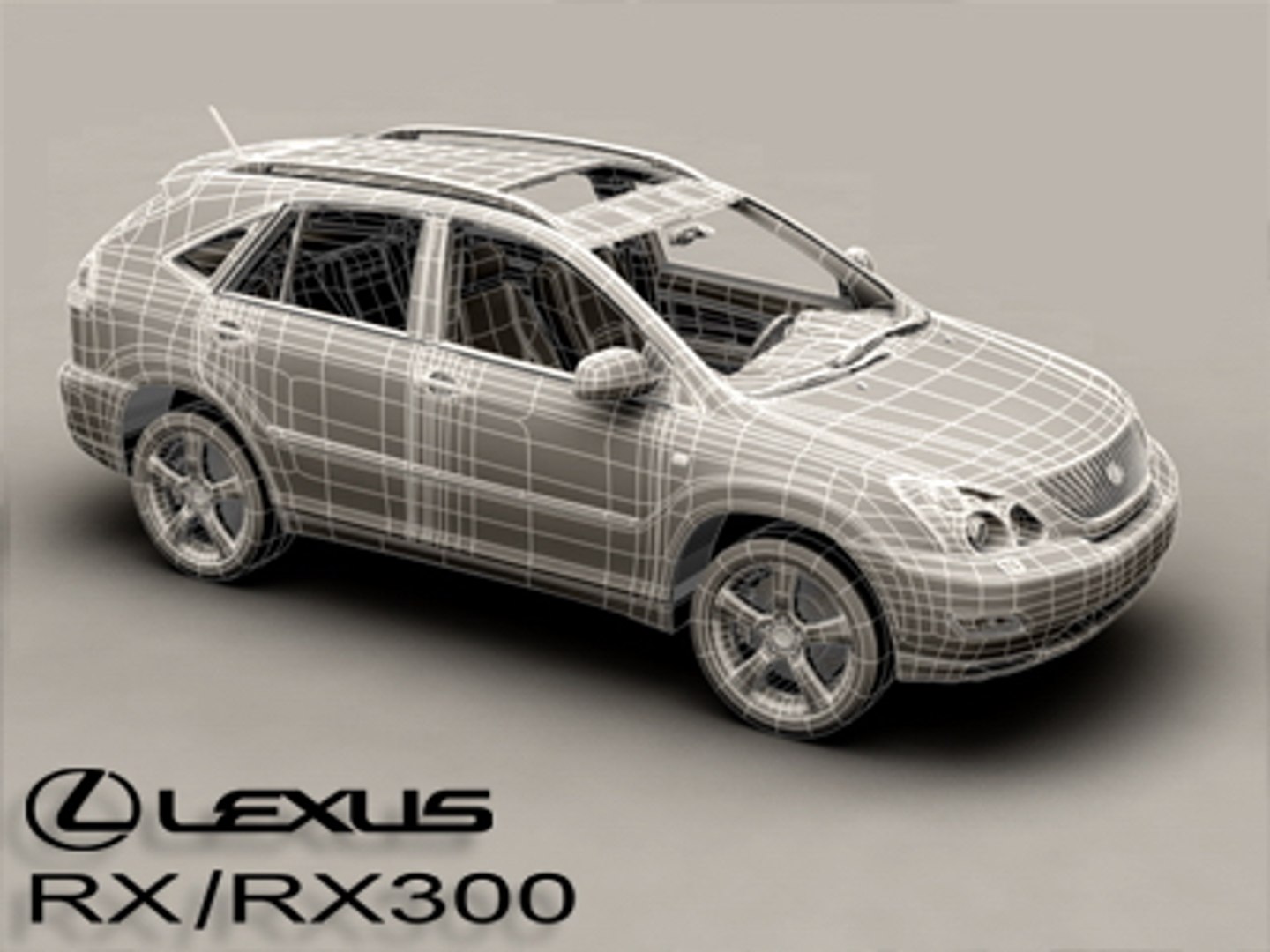 car interior 3d model