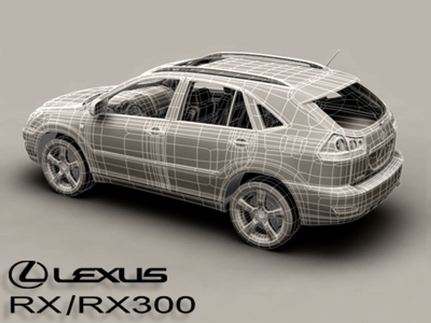 car interior 3d model