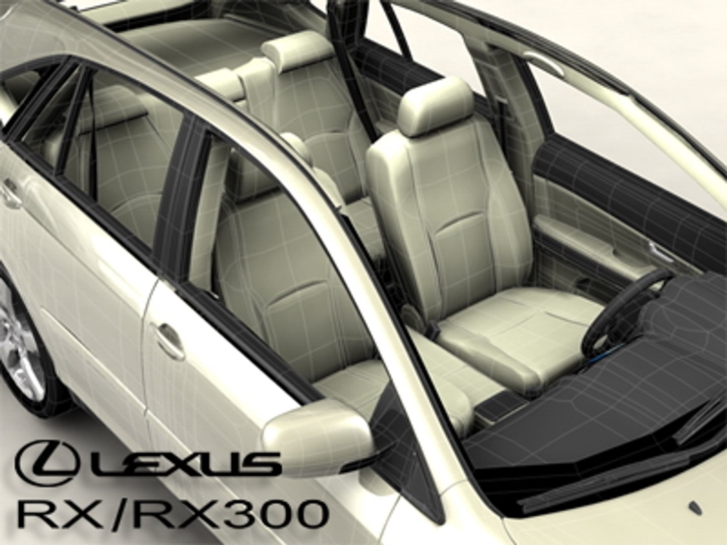 car interior 3d model