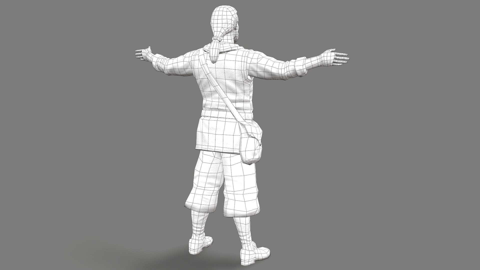 3D Medieval Merchant Model - TurboSquid 2100042