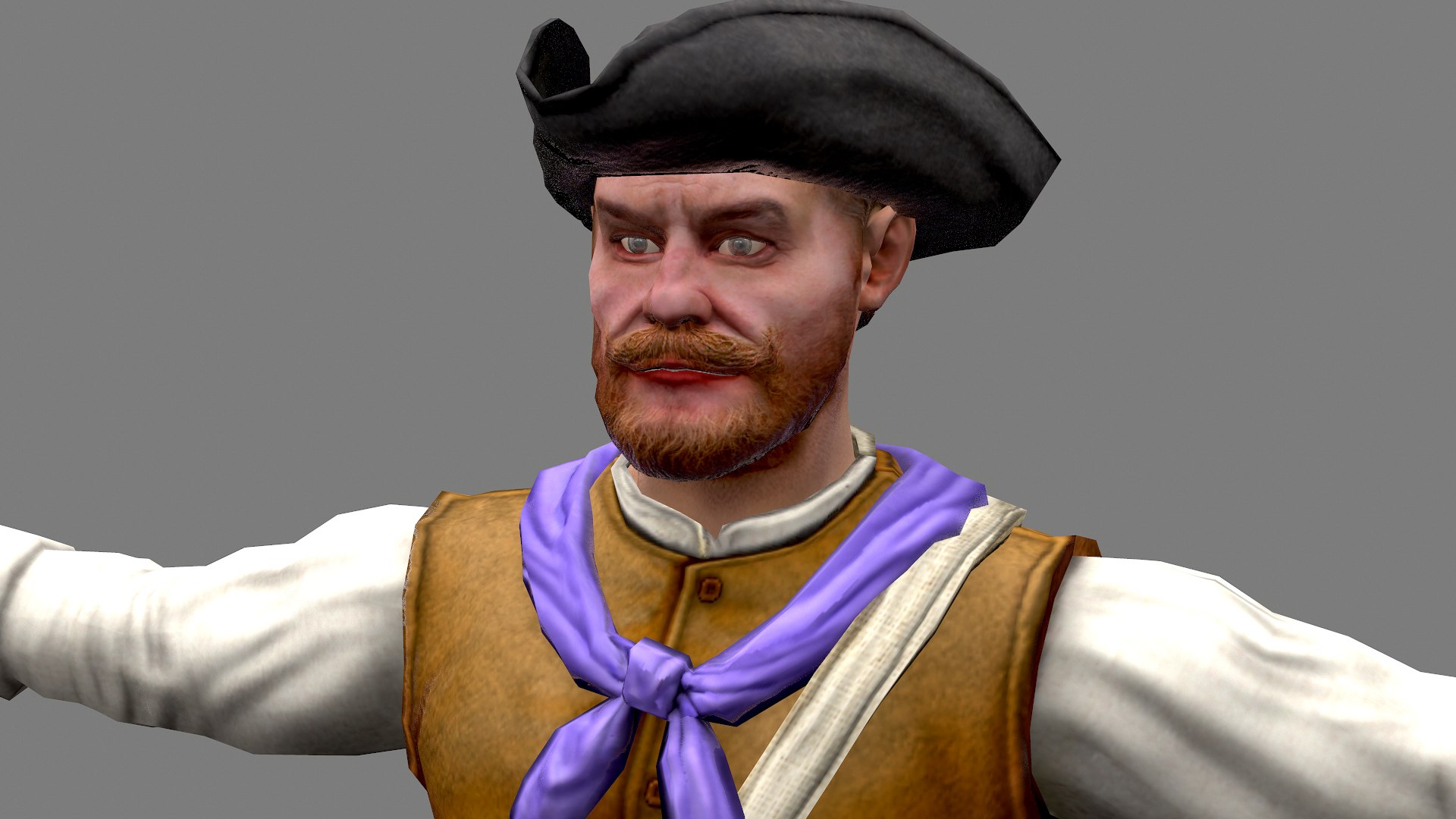 3D Medieval Merchant Model - TurboSquid 2100042