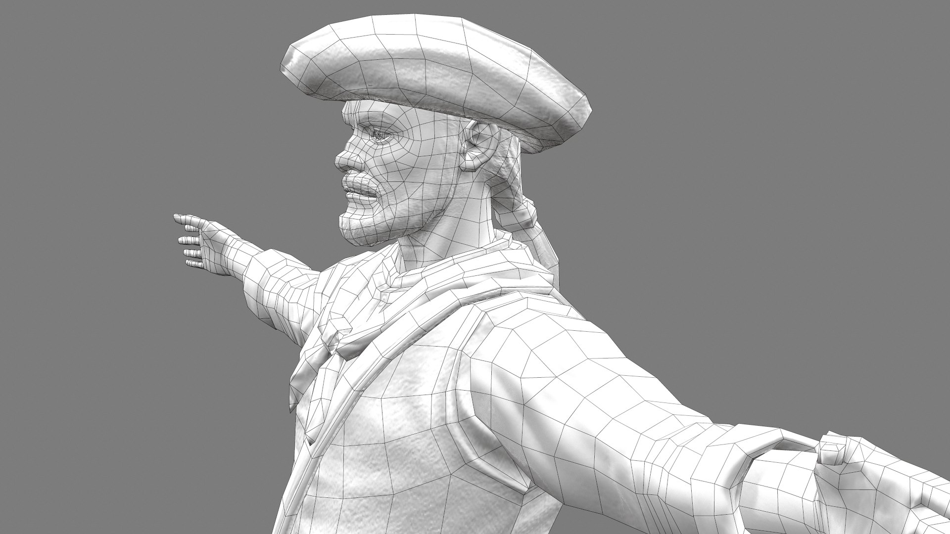 3D Medieval Merchant Model - TurboSquid 2100042