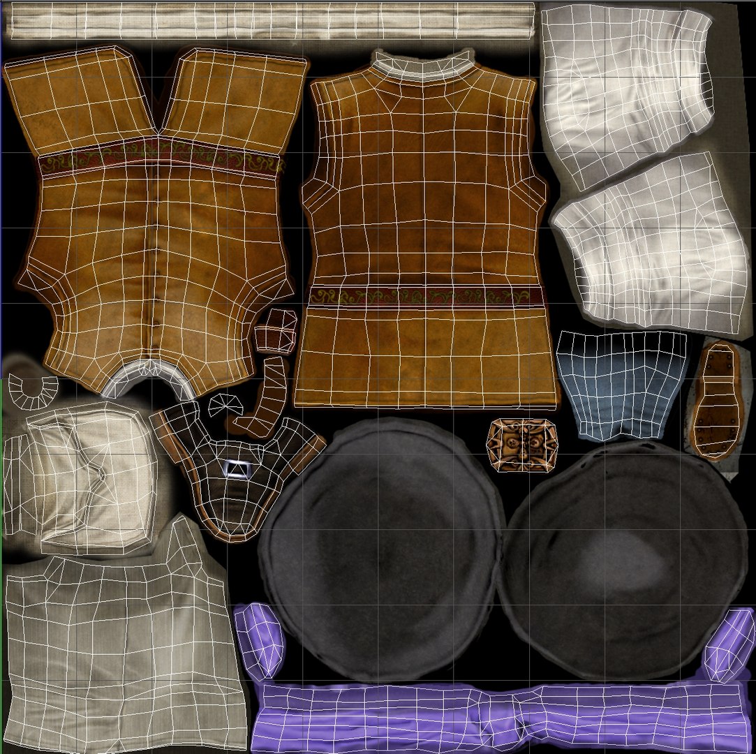 3D Medieval Merchant Model - TurboSquid 2100042