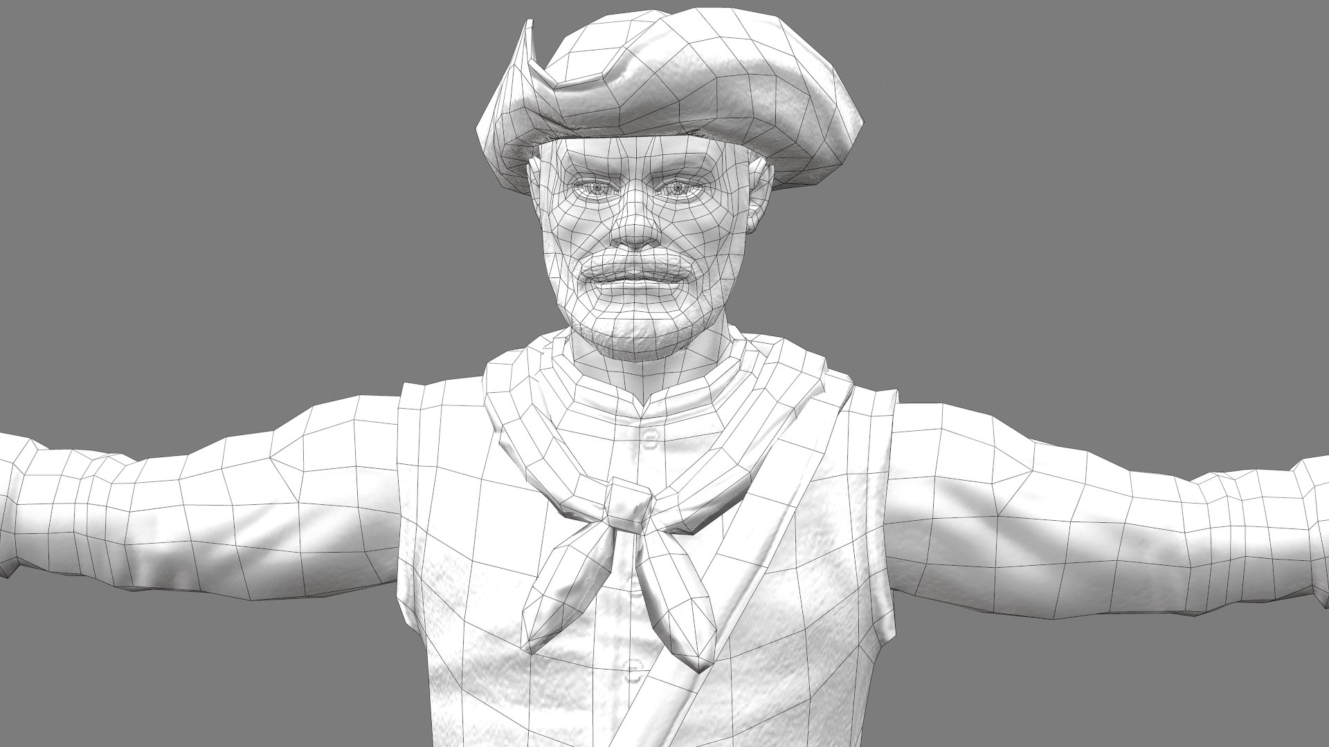 3D Medieval Merchant Model - TurboSquid 2100042