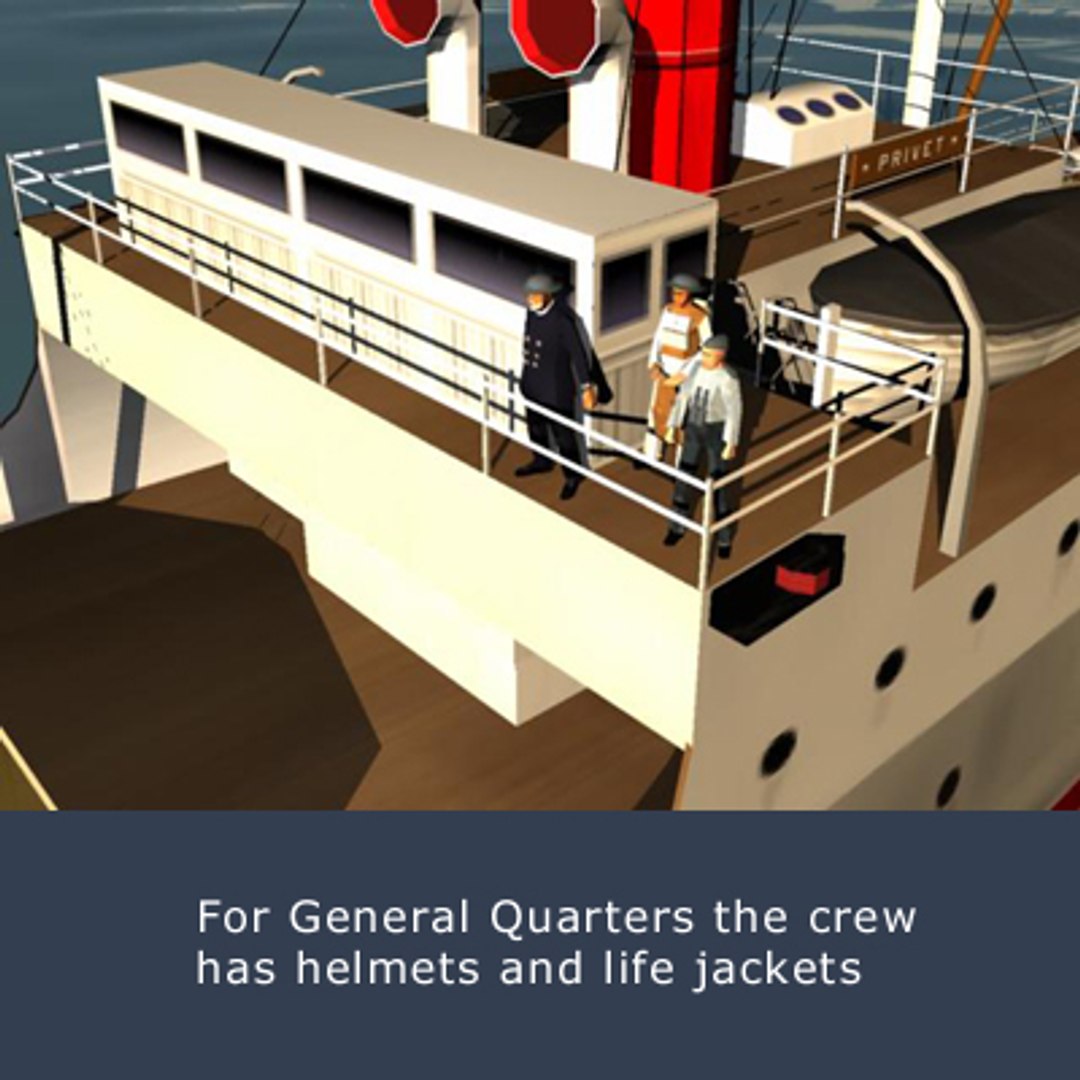 Ww1 Q-ship Ship 3d Model