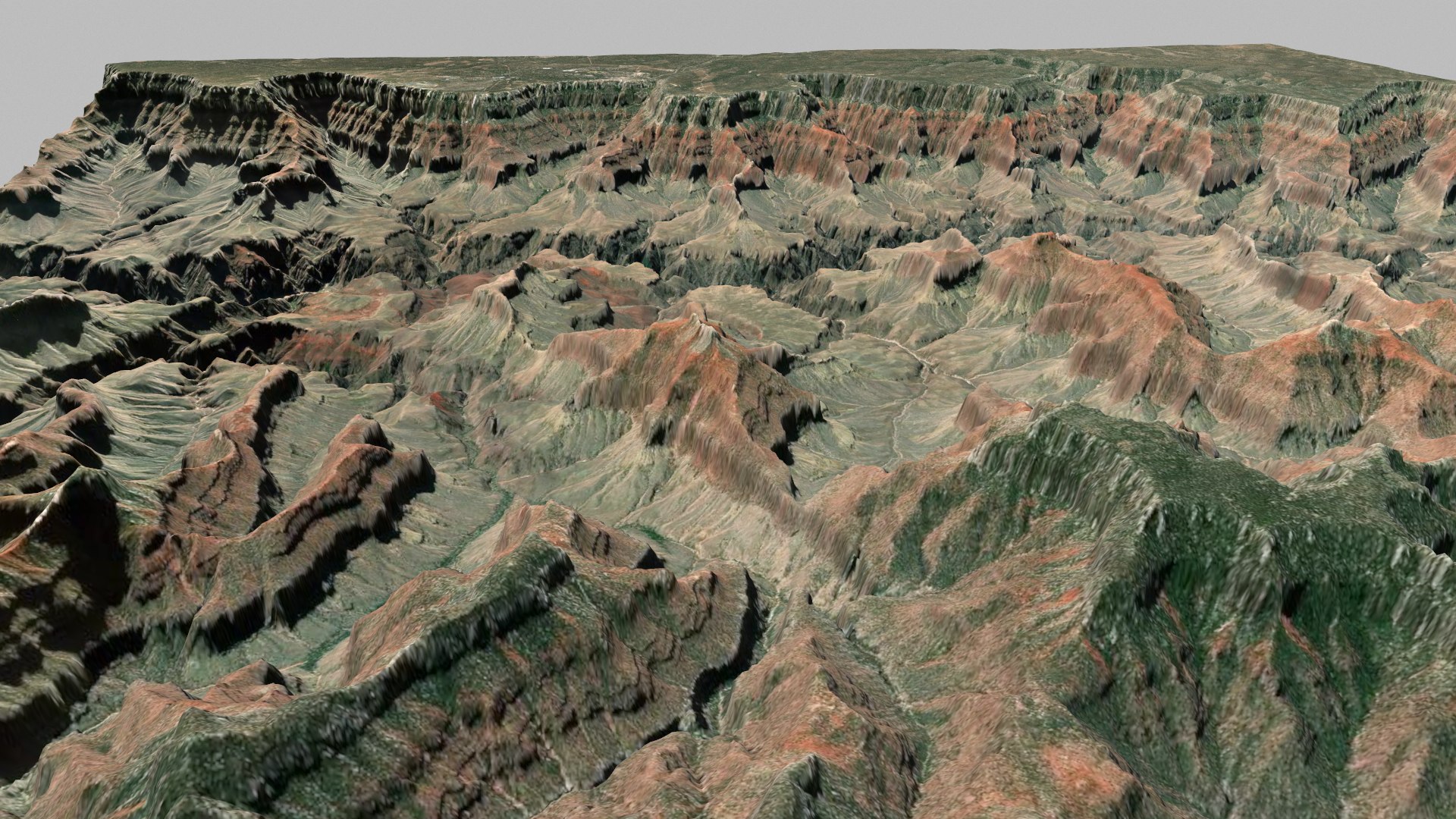 Mountain landscape Grand Canyon Arizona USA 3D model - TurboSquid 2104416