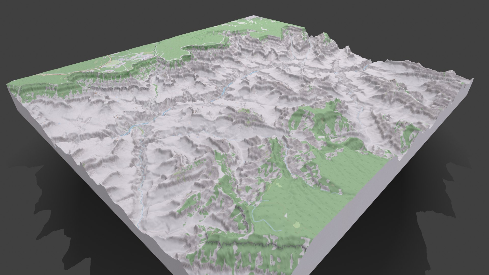 Mountain landscape Grand Canyon Arizona USA 3D model - TurboSquid 2104416