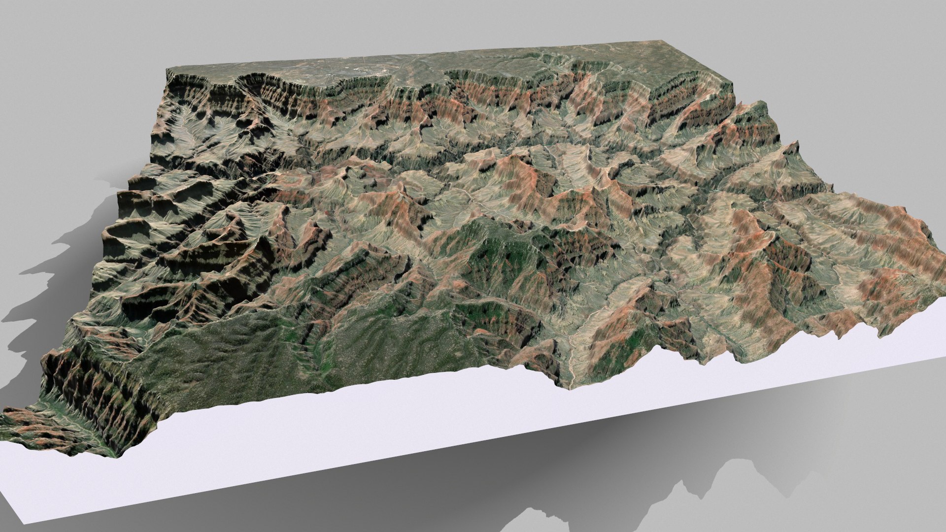 Mountain landscape Grand Canyon Arizona USA 3D model - TurboSquid 2104416