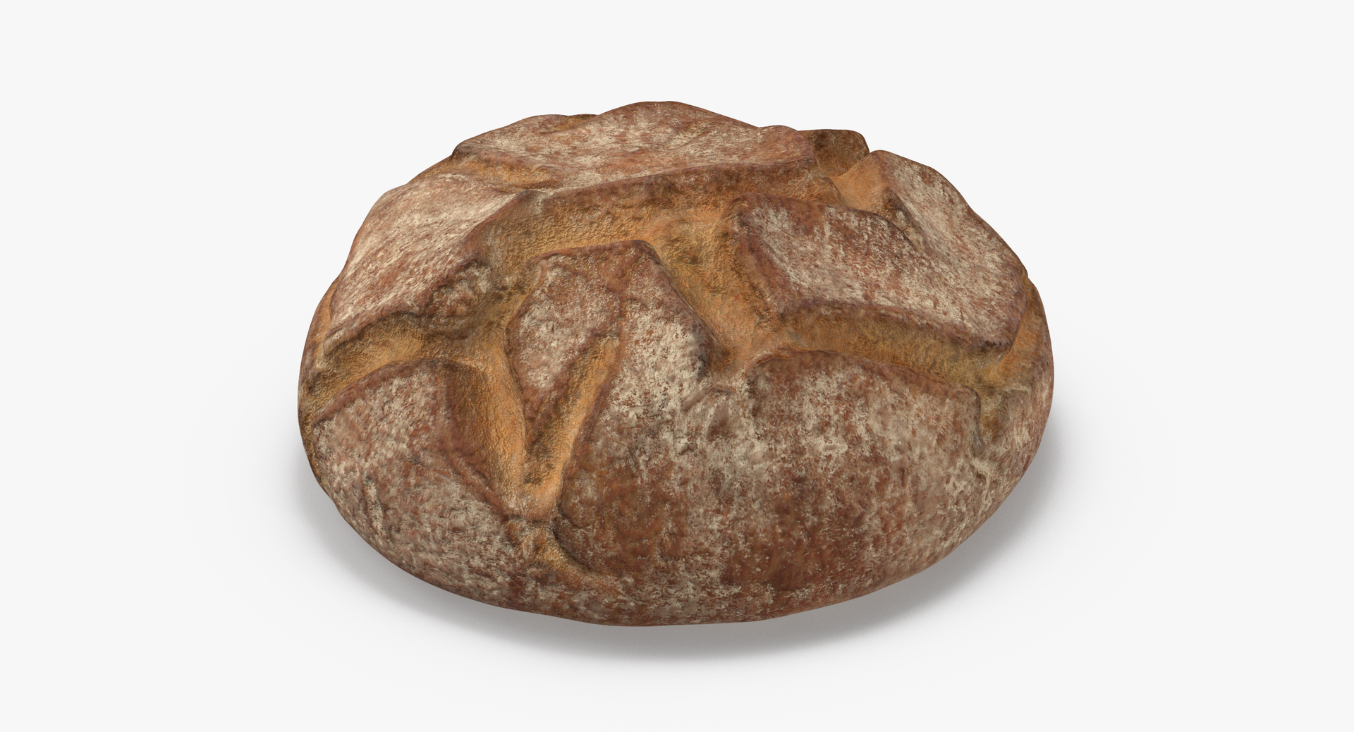 3d Model Bread Loaf 01