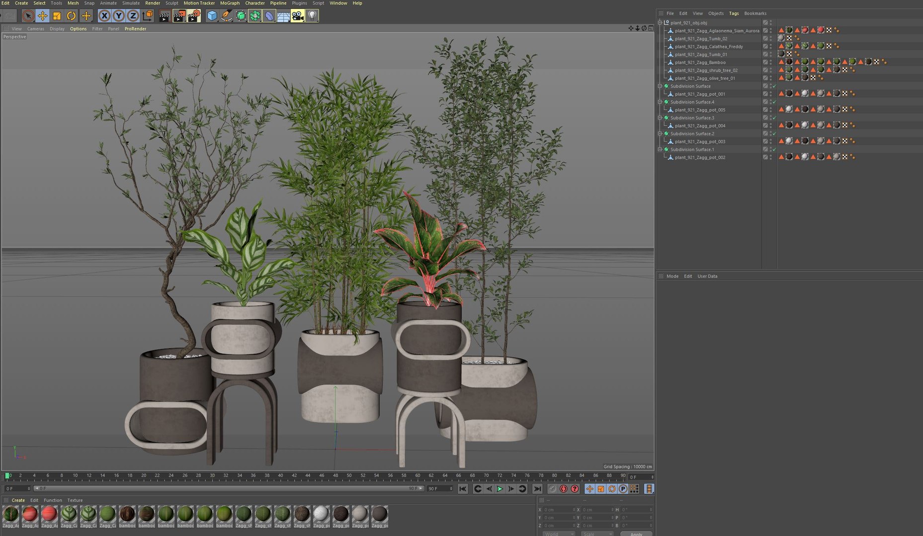 3D Model Plants Collection 921 - TurboSquid 2044107