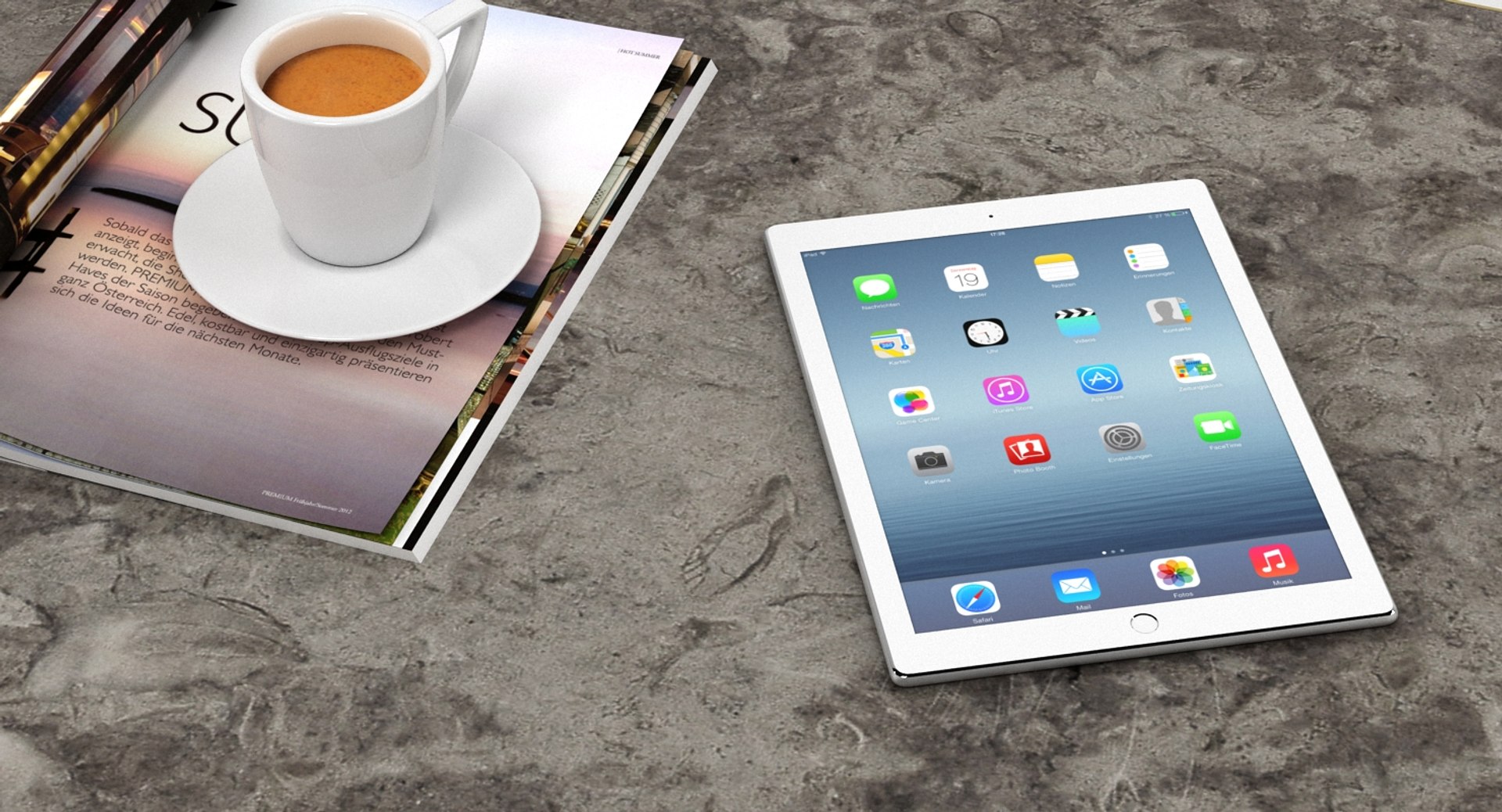 Elliott rectangular table 3D model - TurboSquid 1201754