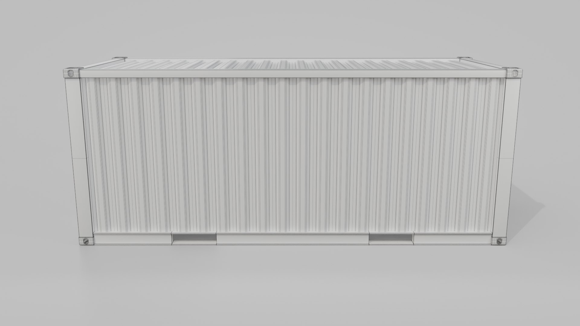 20ft Modified Shipping Container Room - Versatile Modular Space 3D ...