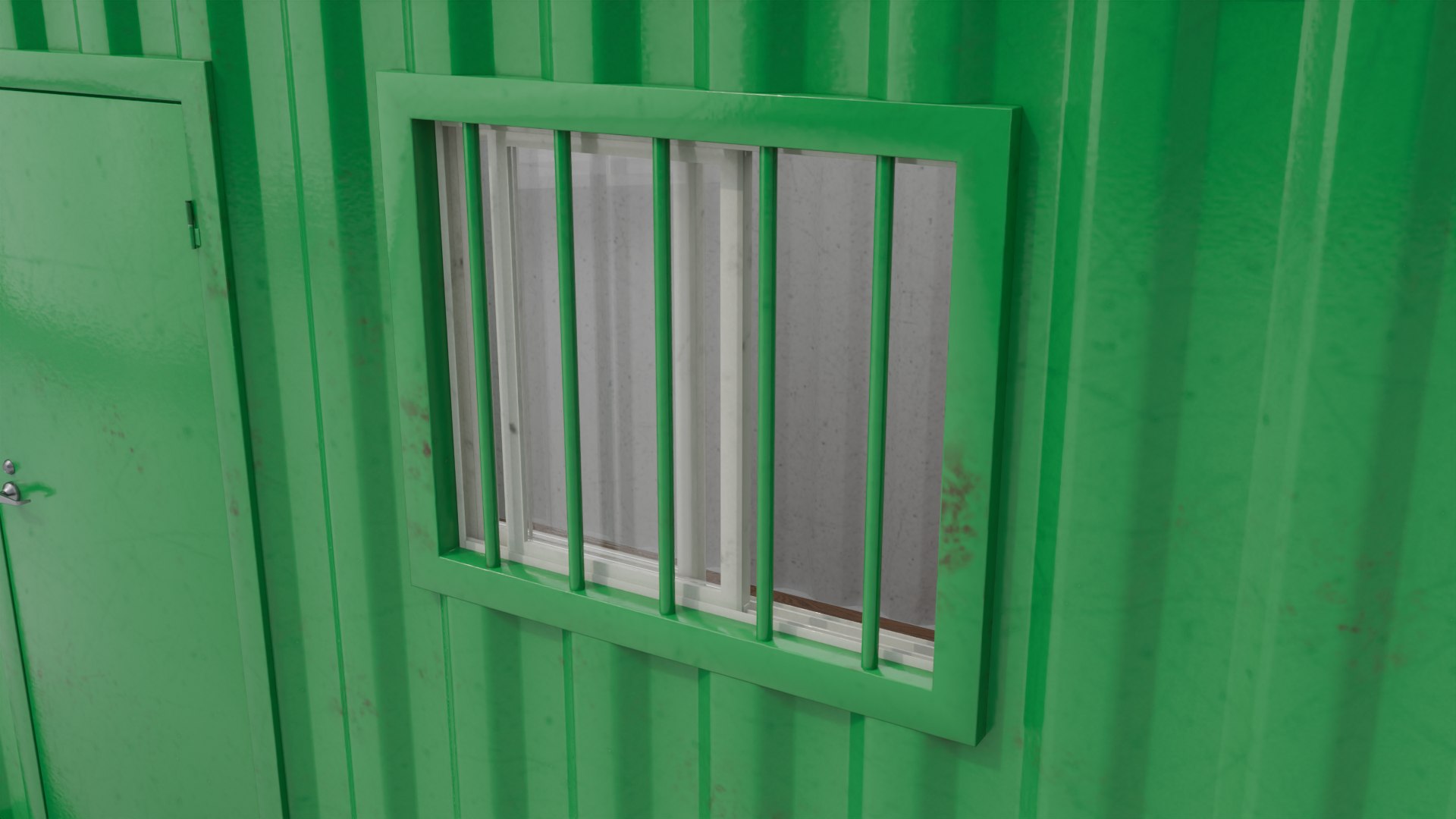 20ft Modified Shipping Container Room - Versatile Modular Space 3D ...