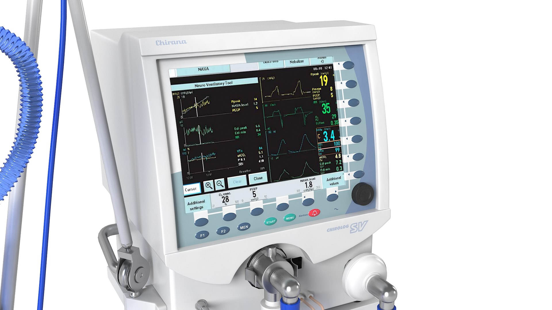 Medical Artificial Lung Ventilation Model - TurboSquid 1532880