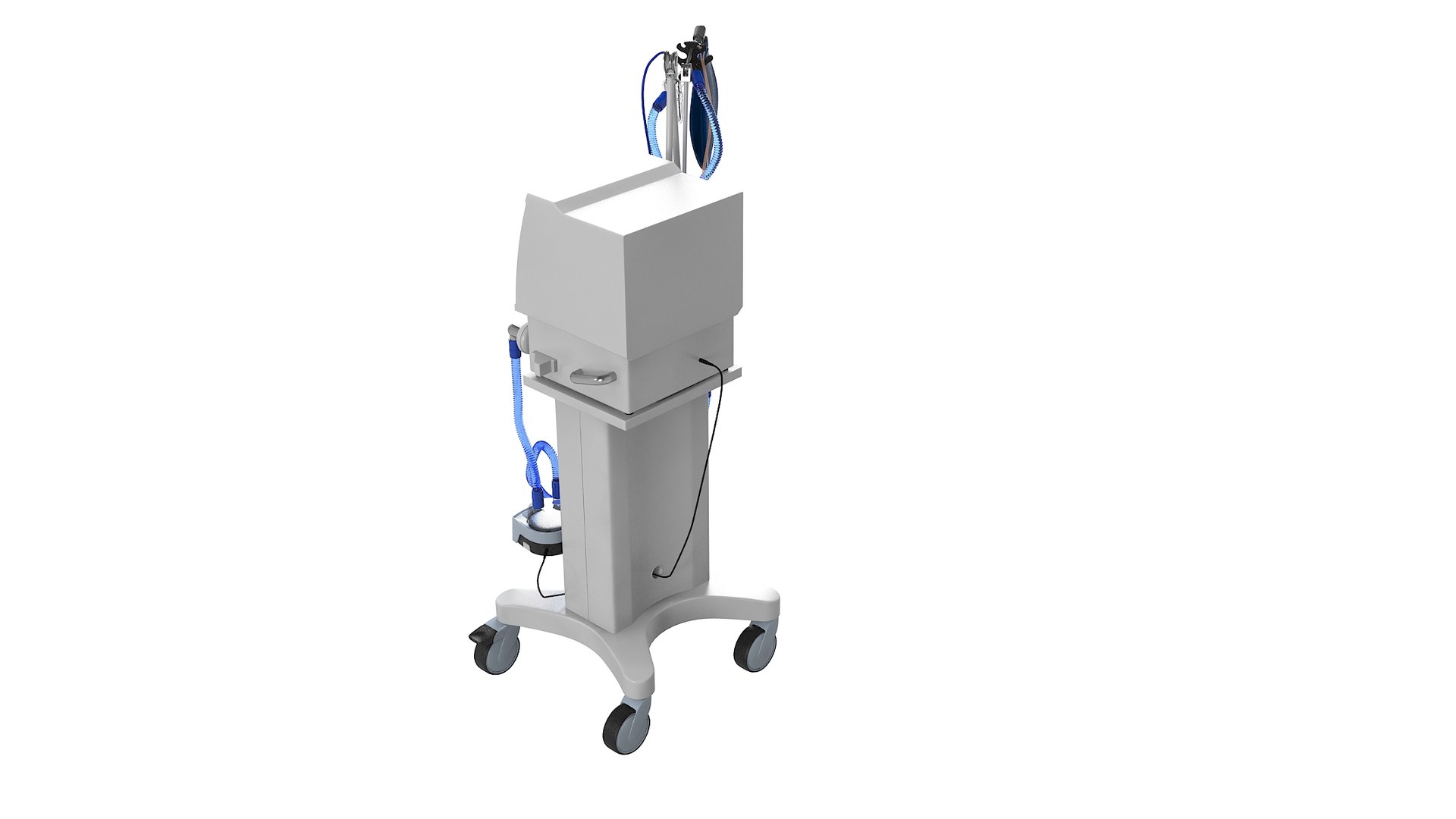 Medical Artificial Lung Ventilation Model - TurboSquid 1532880